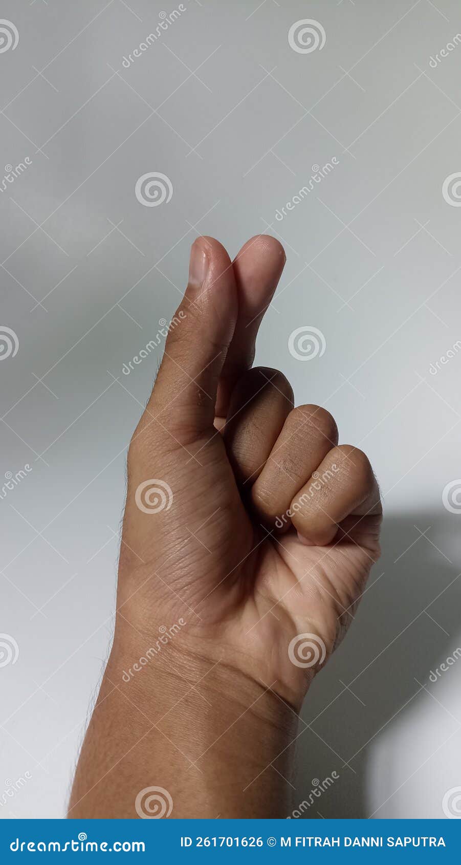 Hand Gestures Form Love Gestures Commonly Used in South Korea Stock ...