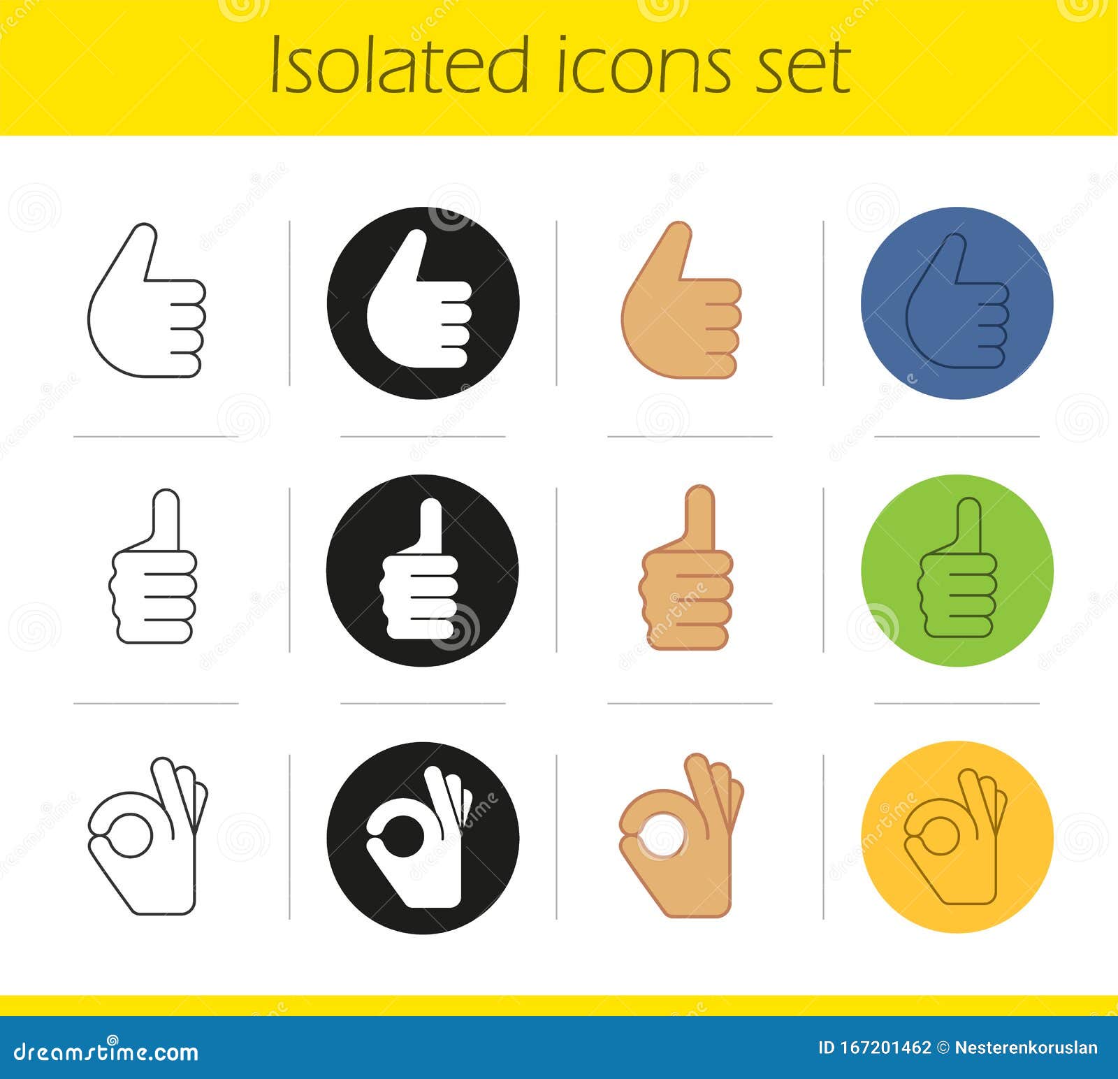 Hand gestures icons set stock vector. Illustration of color - 167201462 Hand gestures icons set stock vector. Illustration of color - 167201462