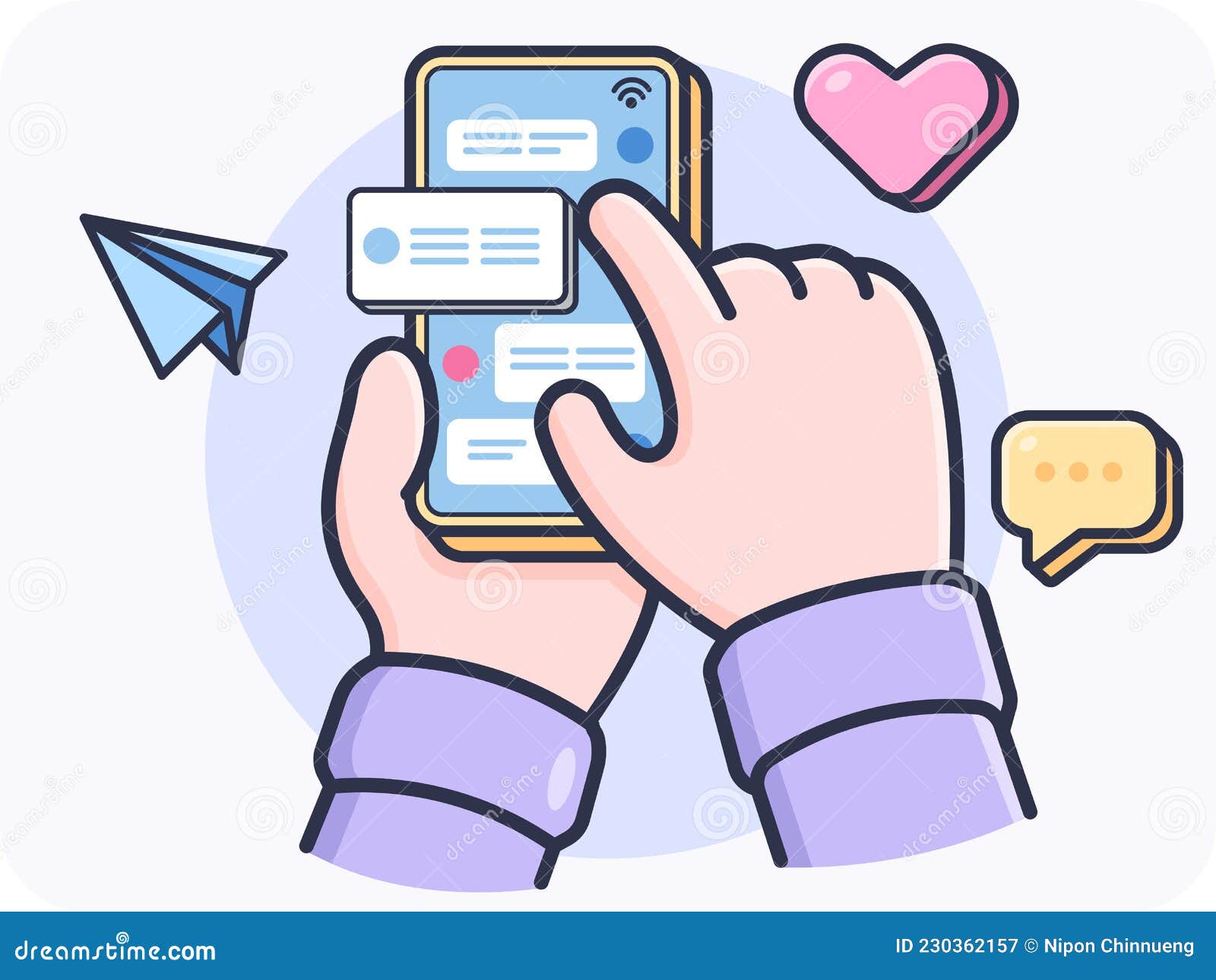 Hand Gestures Using Social Media, Chatting Via Chat Application ...