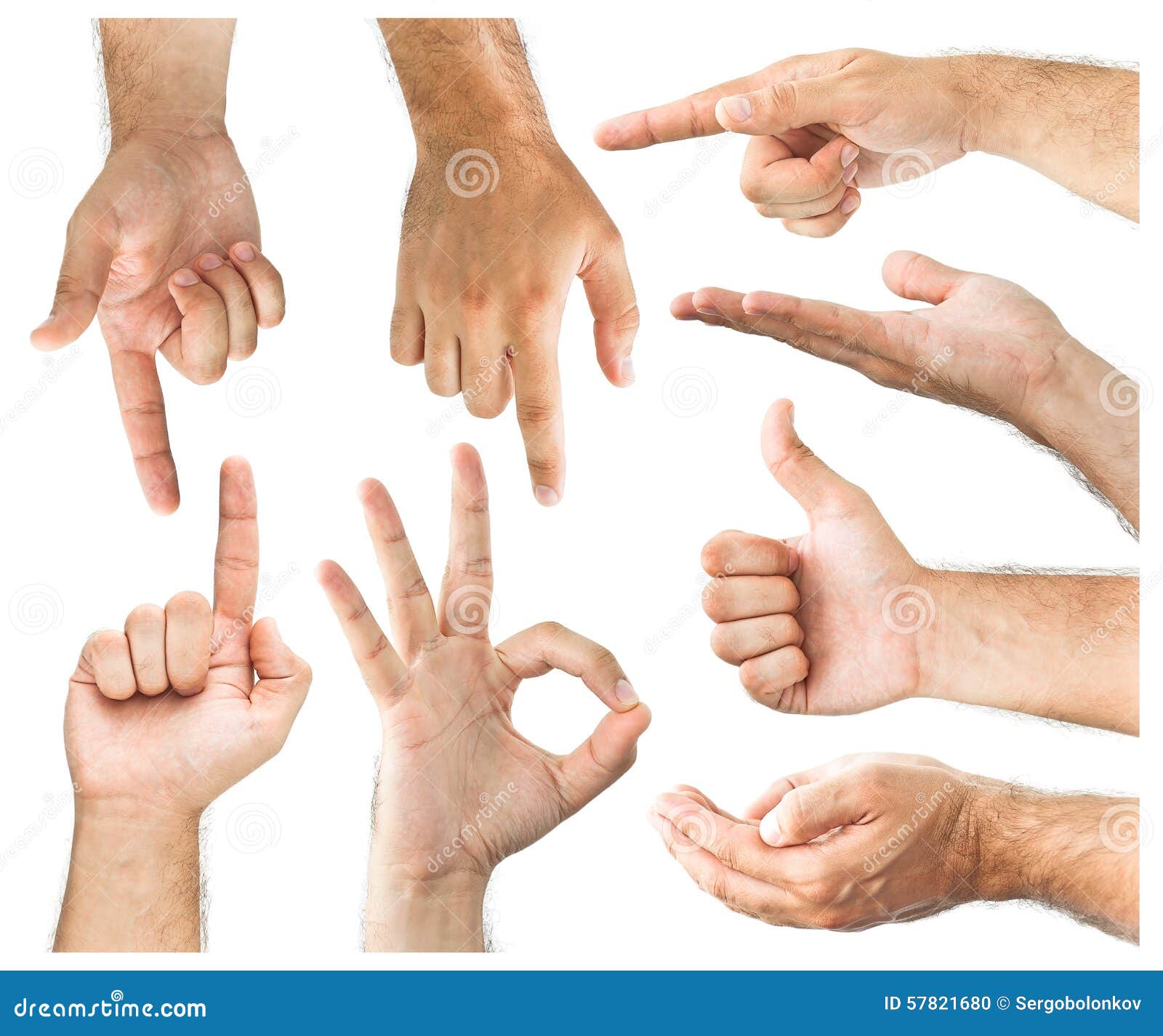 Hand gestures stock photo. Image of lift, fingers, empty - 57821680