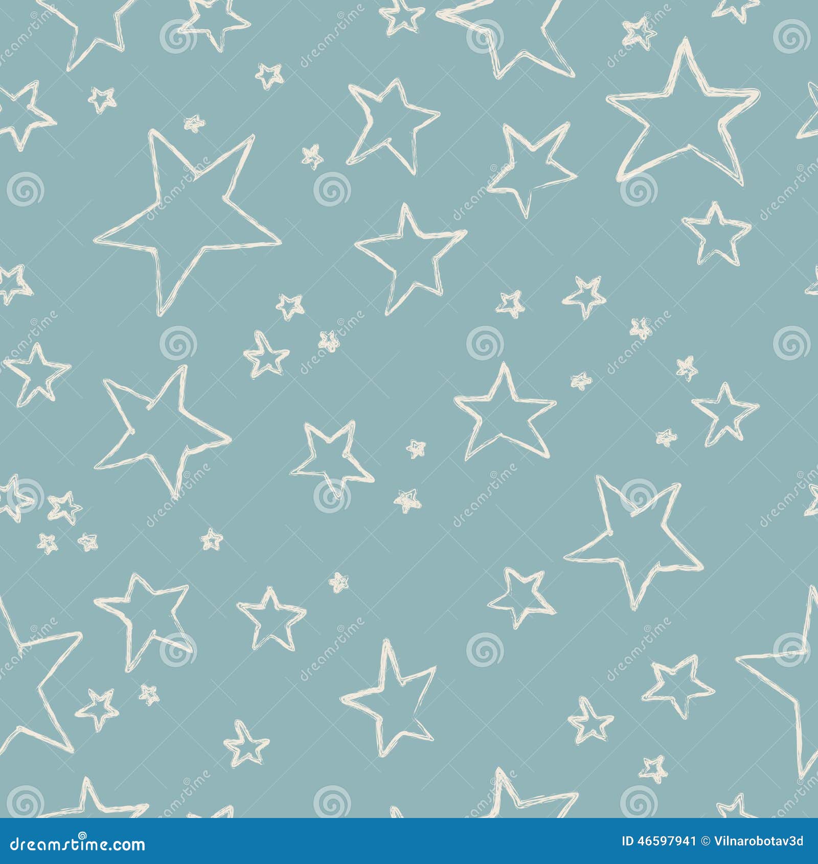 Hand Gezeichnete Sternchen-Vereinbarung Vektor Abbildung - Illustration ...