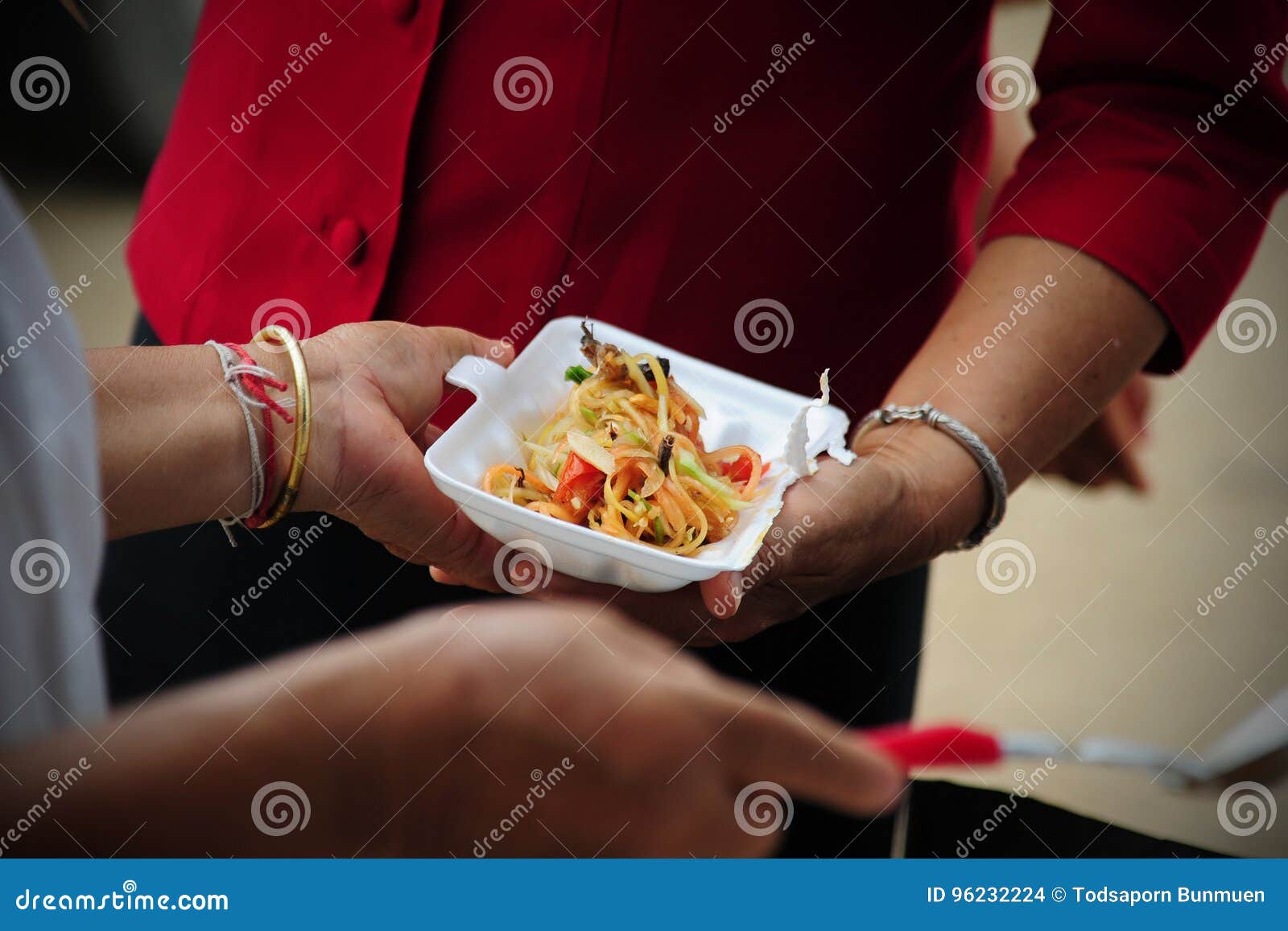 Hand Give Food To Hands of a Beggar Stock Photo - Image of donating ...