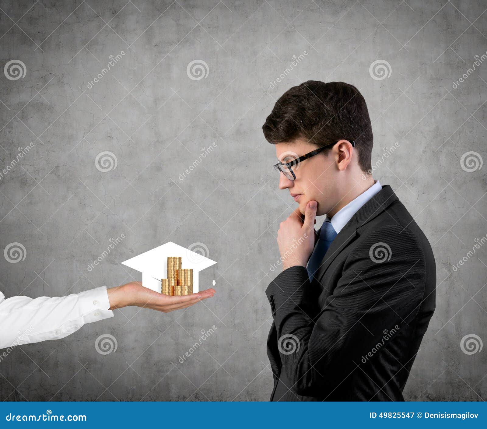Hand giving bachelor hat stock image. Image of people - 49825547