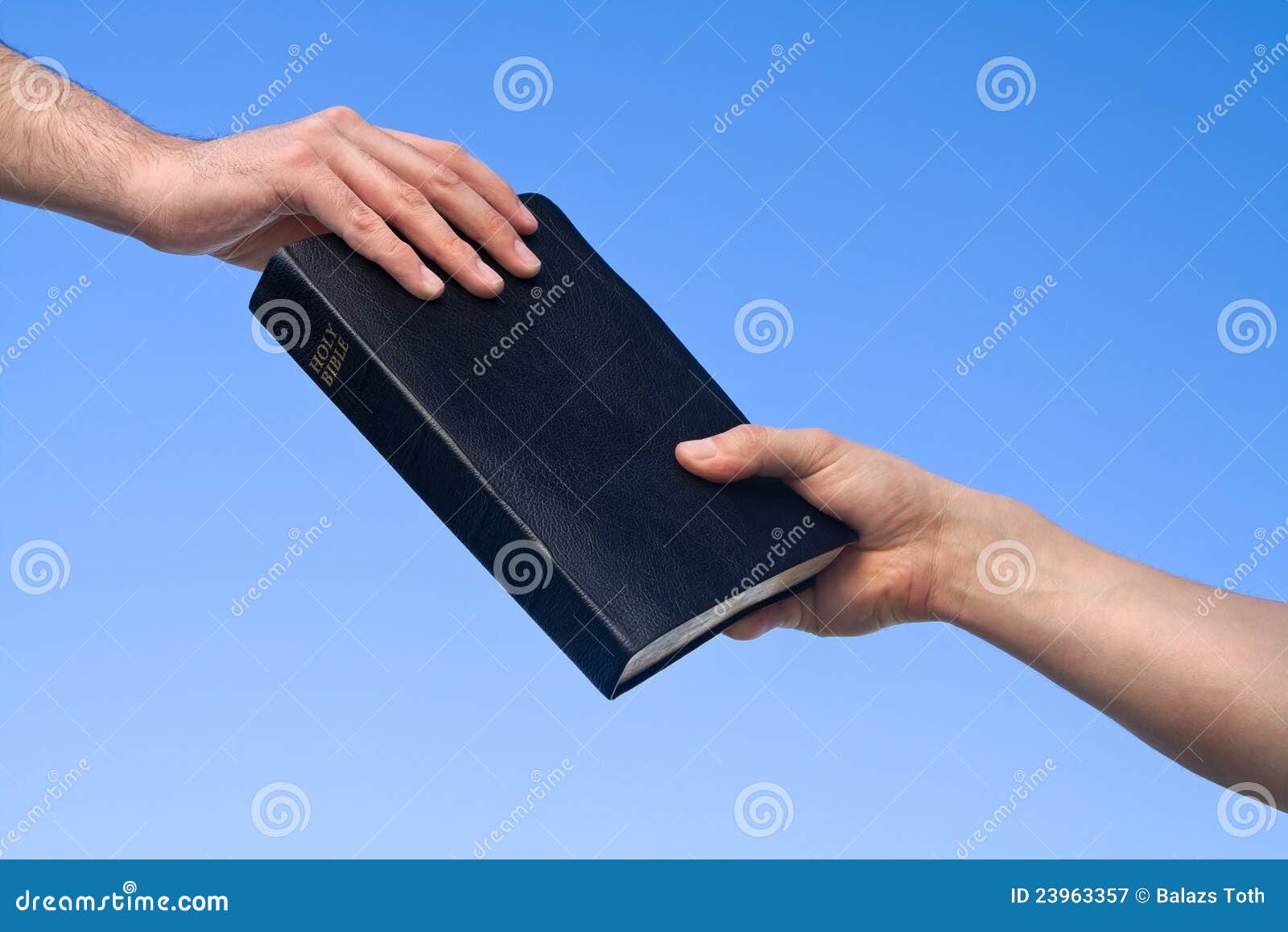 Hand Giving Bible stock image. Image of male, christian - 23963357