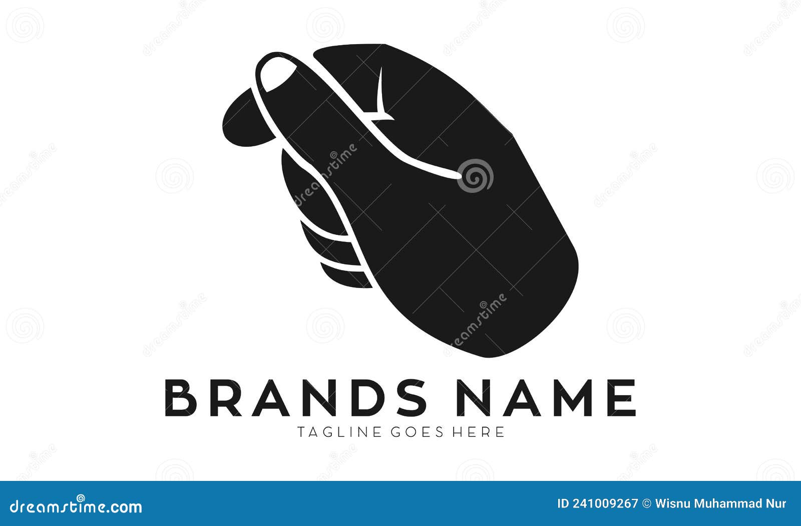 Hand Giving Illustration Vector Logo Stock Vector - Illustration of ...
