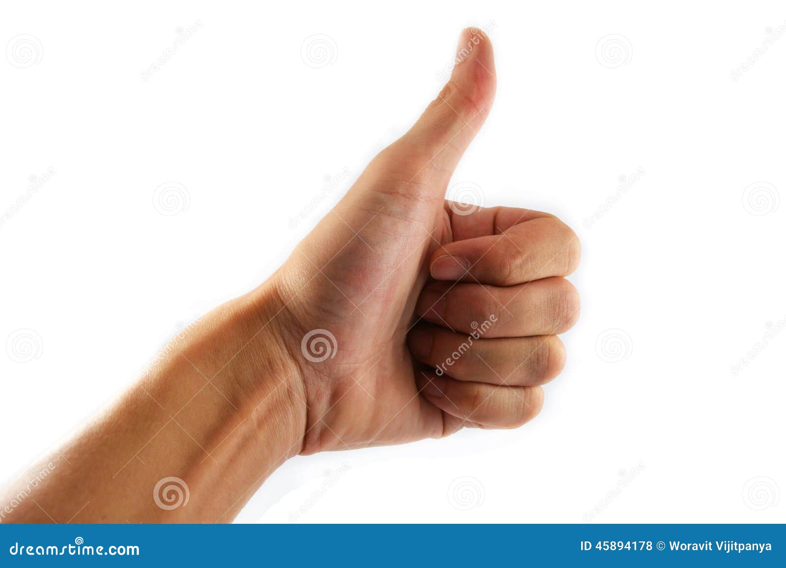 Hand Giving Like Stock Photo - Image: 45894178