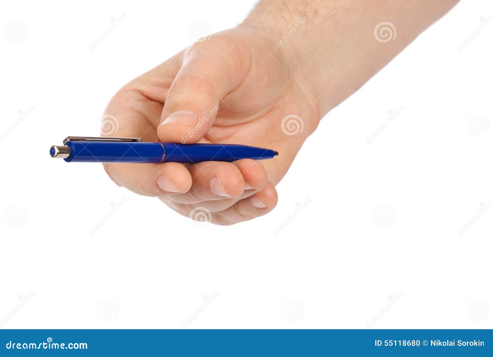 Hand giving pen stock photo. Image of human, note, isolated - 55118680
