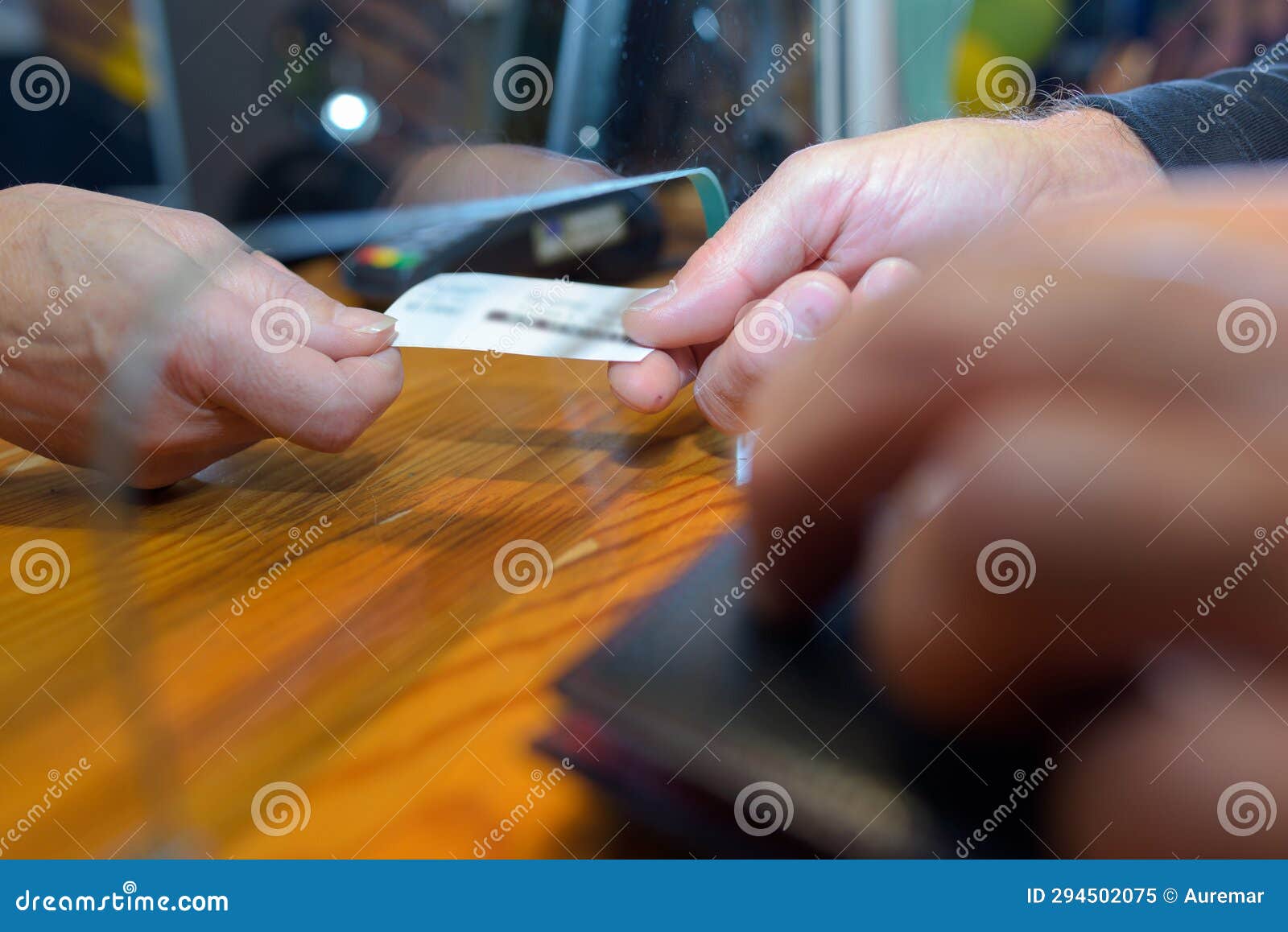 Hand giving ticket stock image. Image of entrance, participation ...