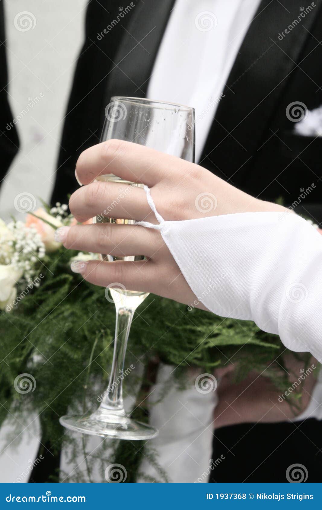 Hand With A Glass Picture. Image: 1937368