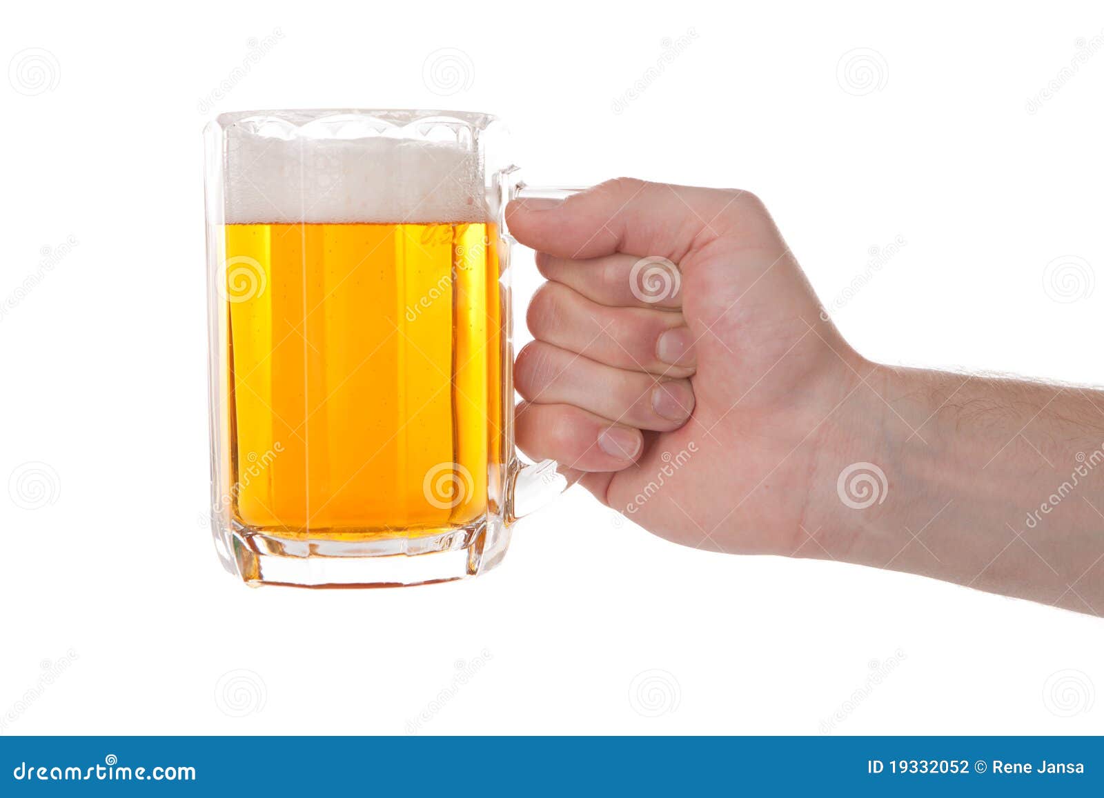 Hand with glass of beer stock photo. Image of relaxation - 19332052