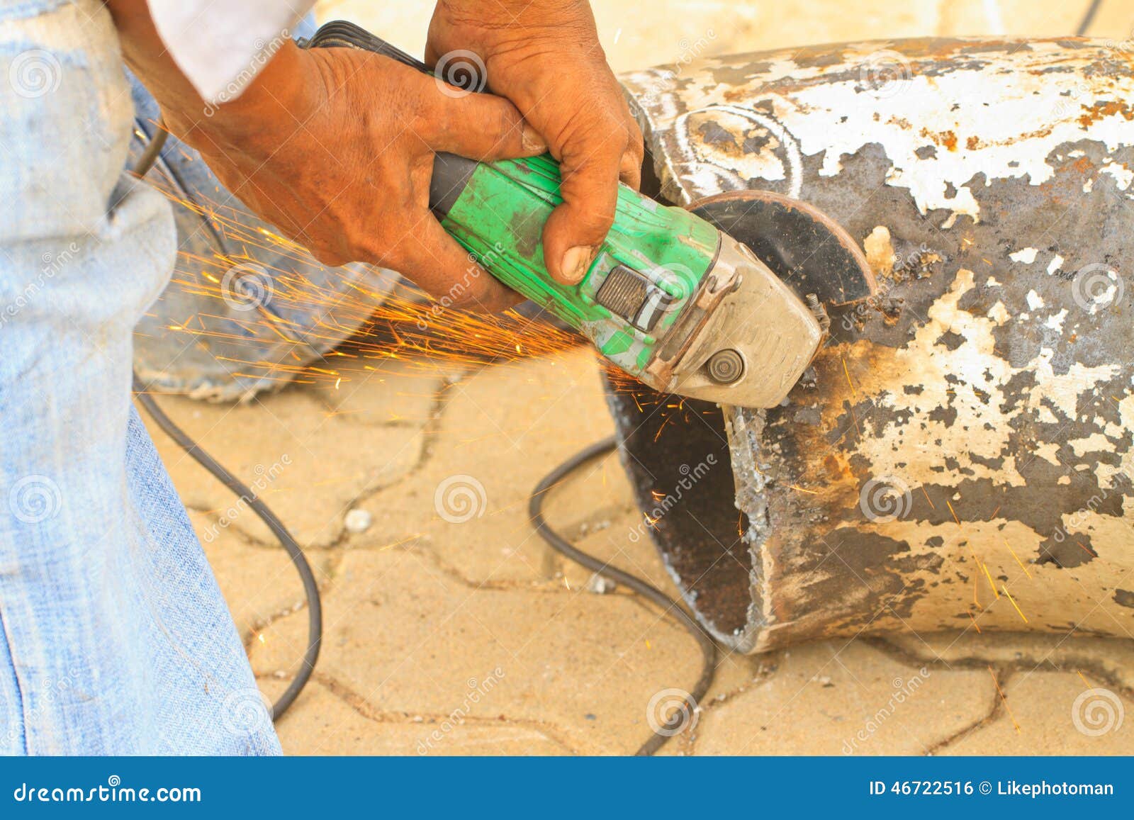Hand glinder stock photo. Image of hand, technology, work - 46722516