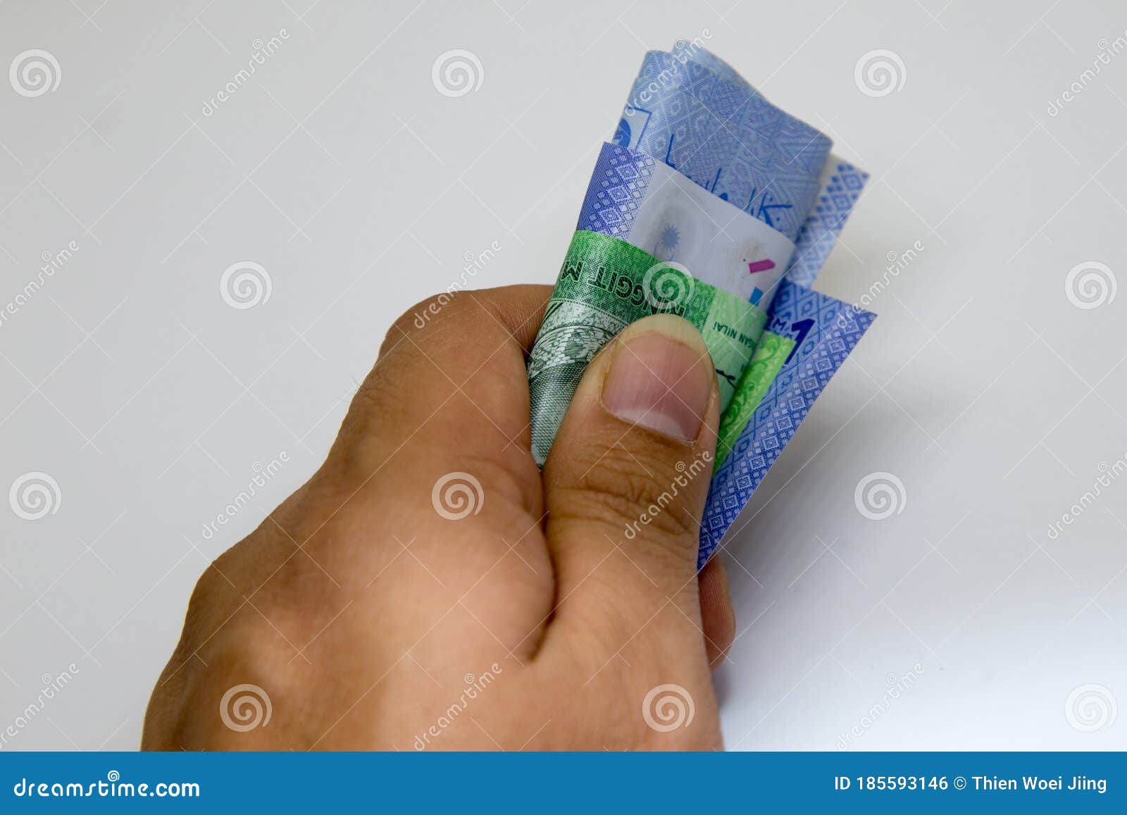 A Hand Grab a Money Ringgit Malaysia Notes RM Stock Photo - Image of ...