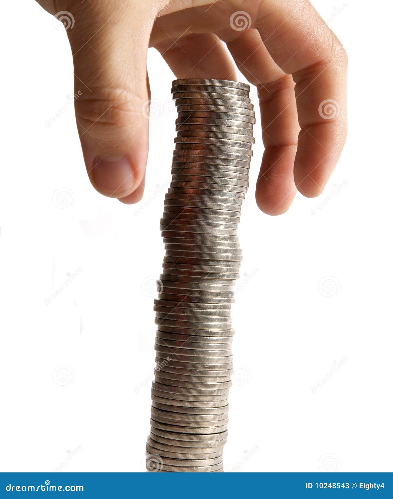 Hand grabbing coins stock image. Image of heap, grabbing - 10248543