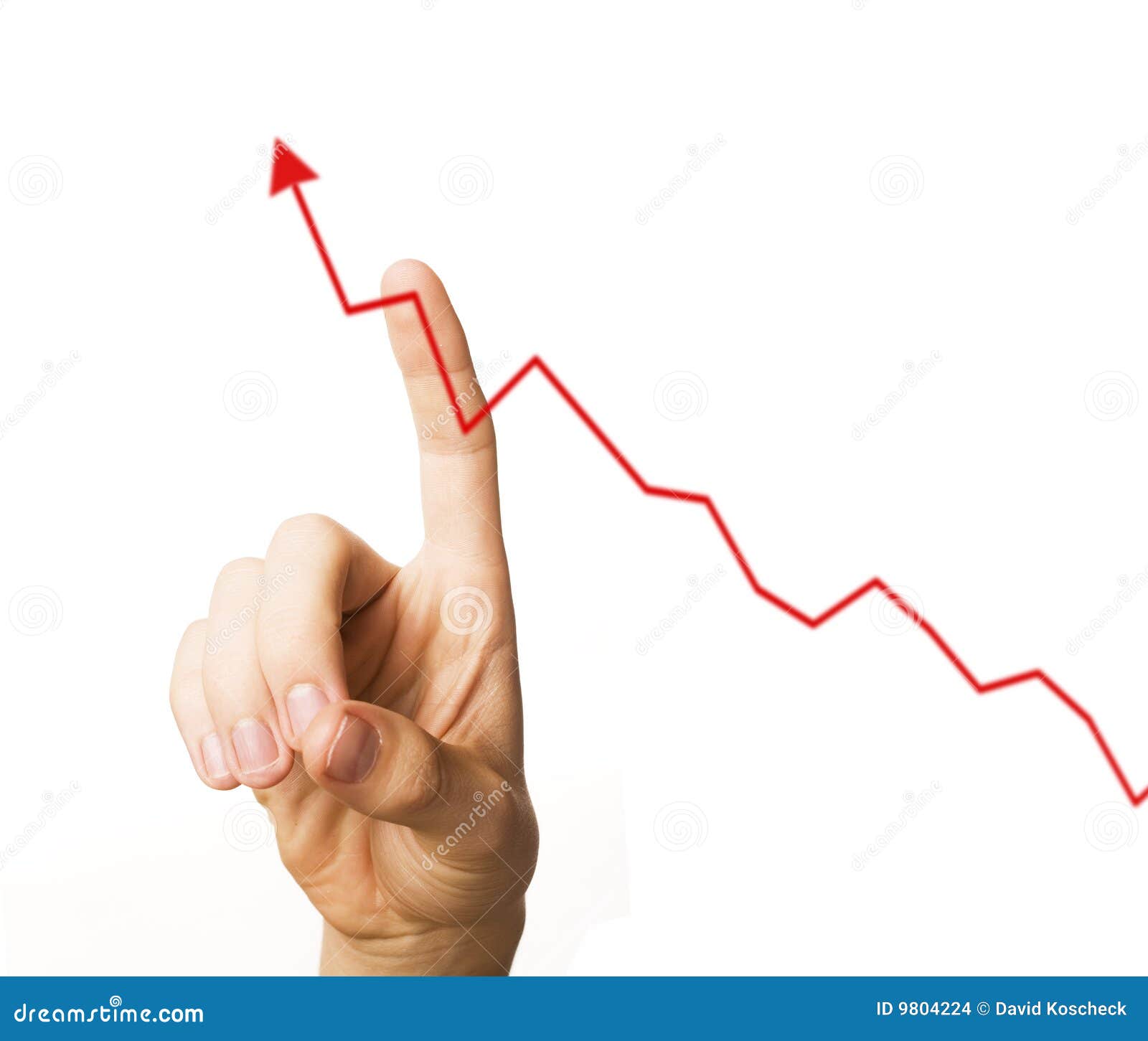 Hand and graph stock photo. Image of achievement, improvement - 9804224
