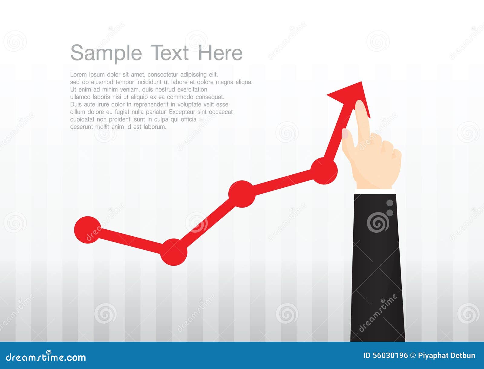 Hand Graph Concept stock vector. Illustration of profit - 56030196