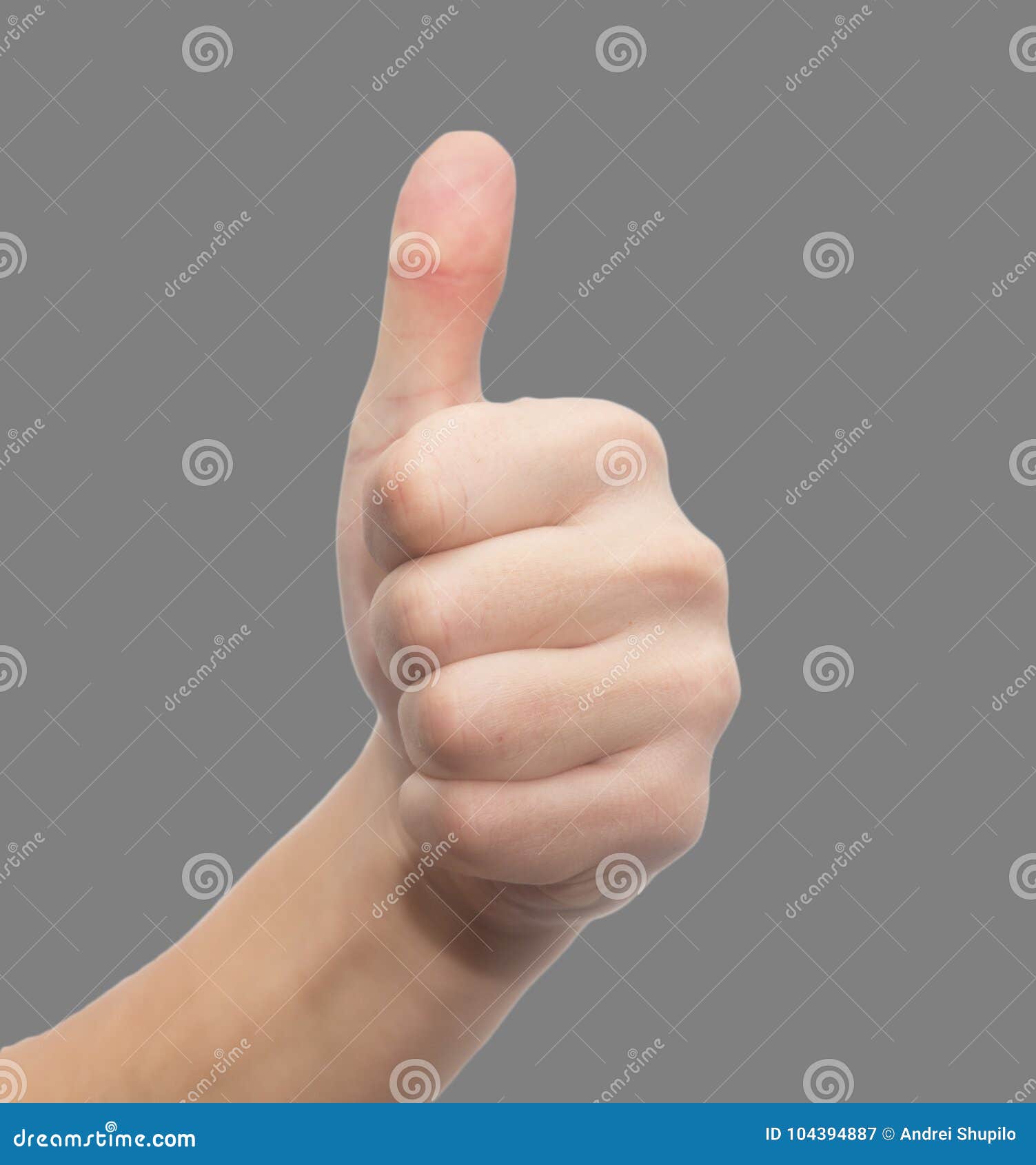 Hand on a gray background stock image. Image of achieve - 104394887