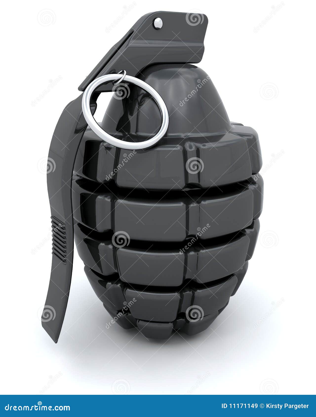 Hand Grenade Emotions Emoticons Set Isolated On White Background Vector ...