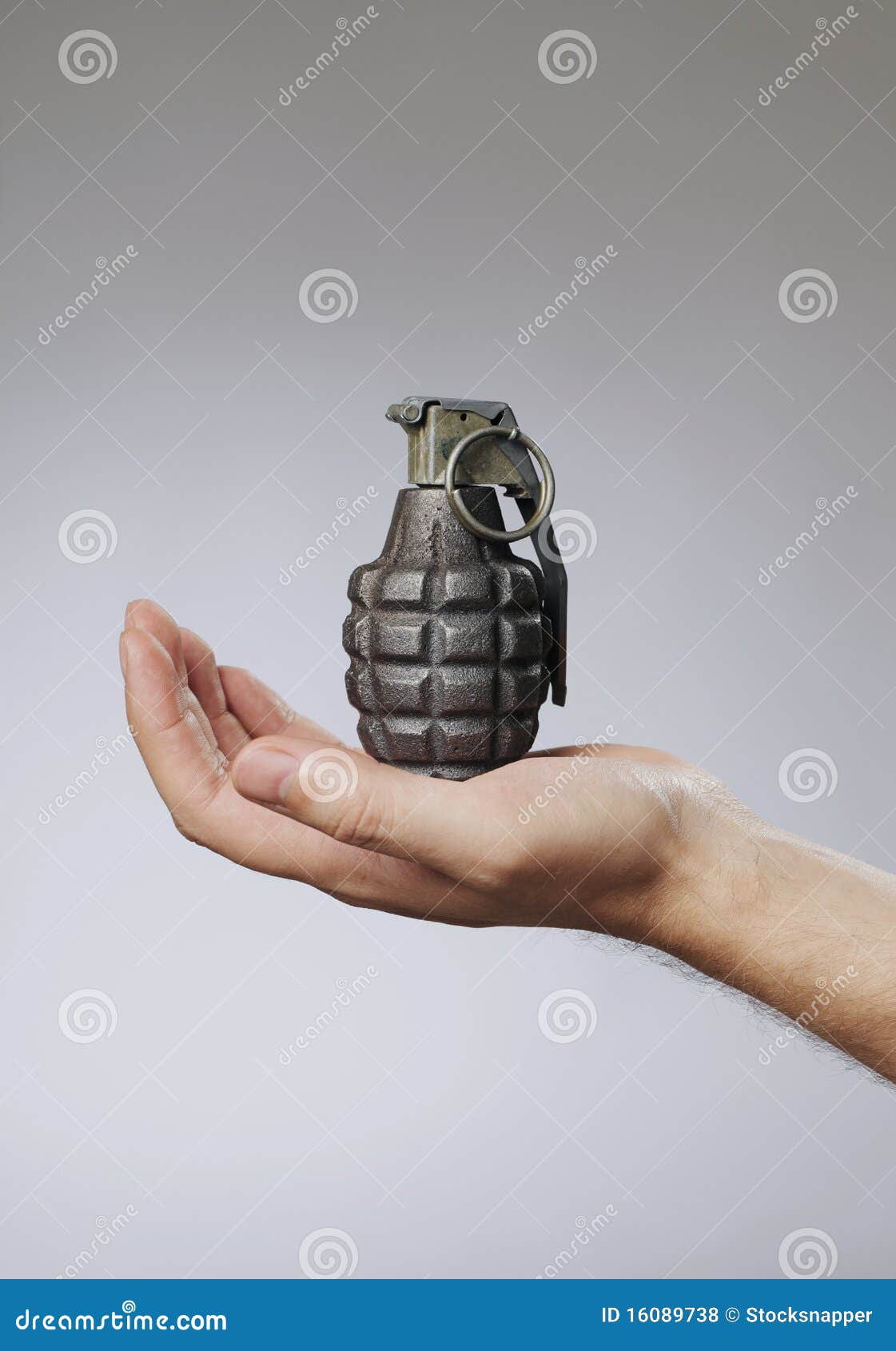 Hand grenade stock photo. Image of hand, bomb, army, holds - 16089738