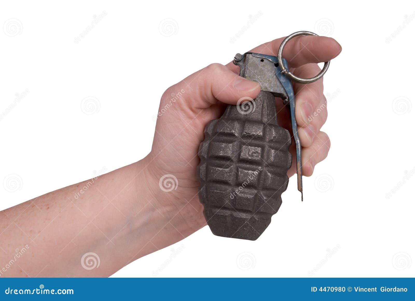 Hand grenade stock photo. Image of grenade, hand, explosive - 4470980