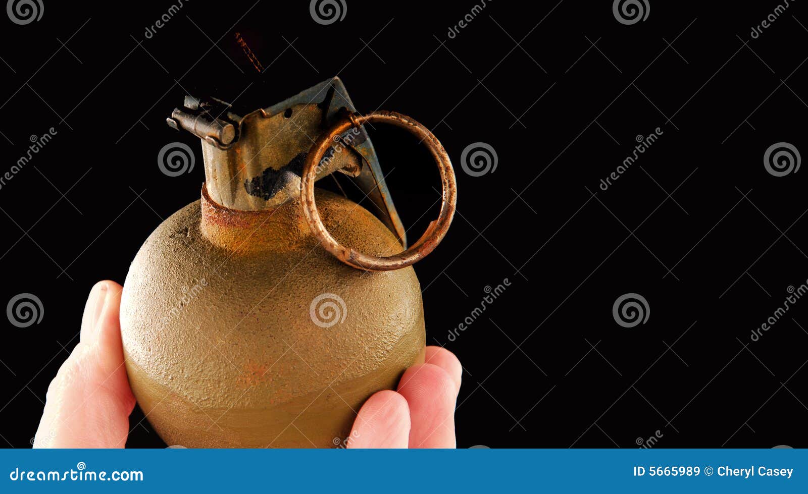 Hand Grenade stock image. Image of bomb, human, fuse, weapon - 5665989