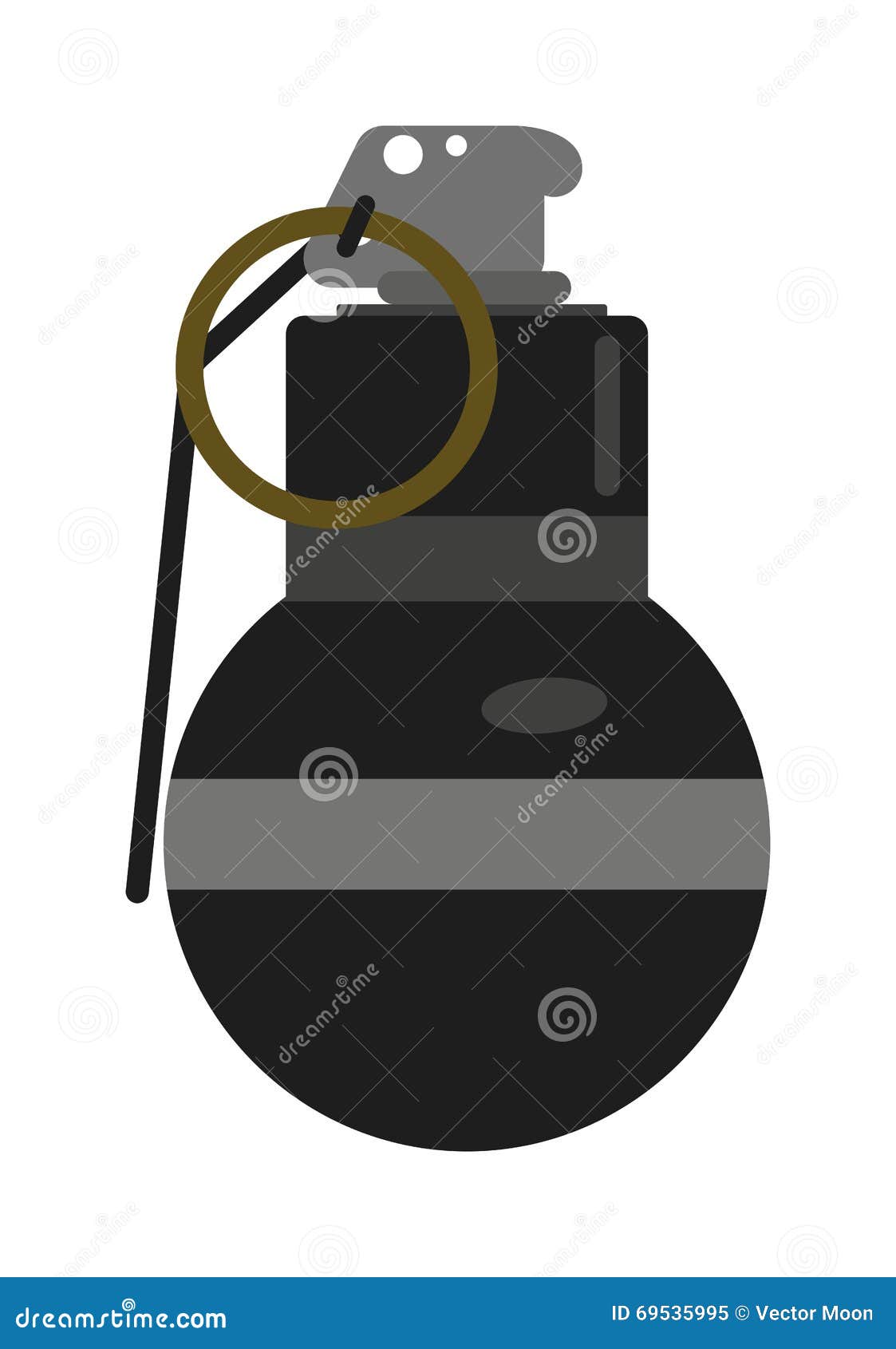 Grenade Cartoon Bomb