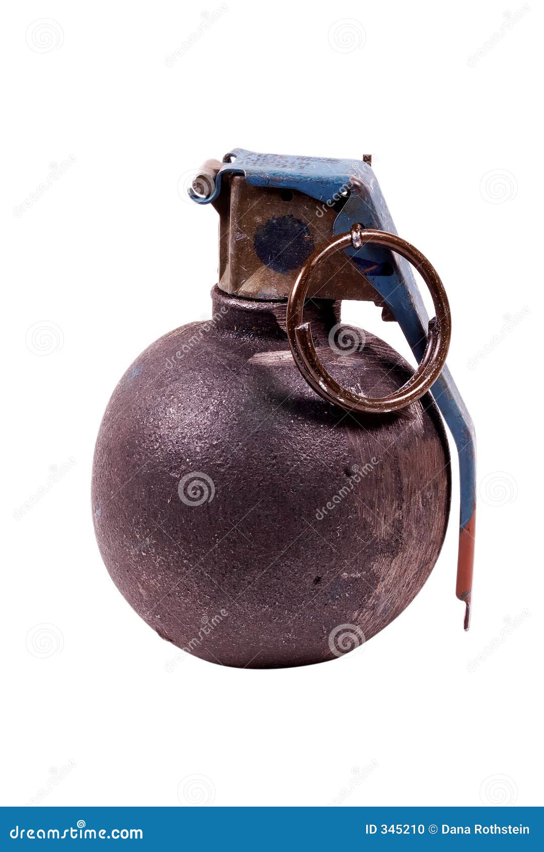 Hand Grenade - Clipping Path Stock Photo - Image of army, device: 345210