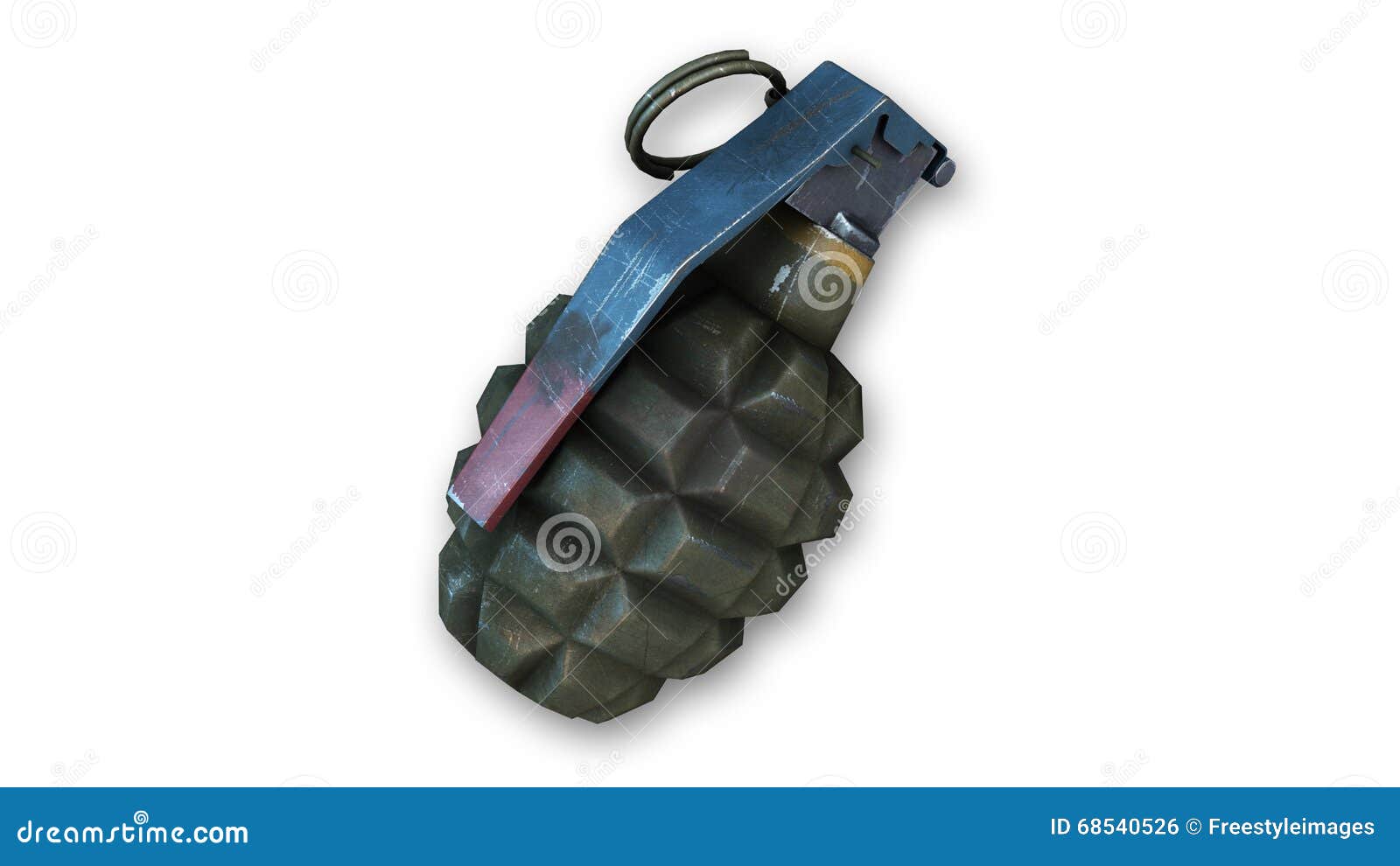 Fragmentation Hand Grenade MK2 Royalty-Free Stock Image | CartoonDealer ...