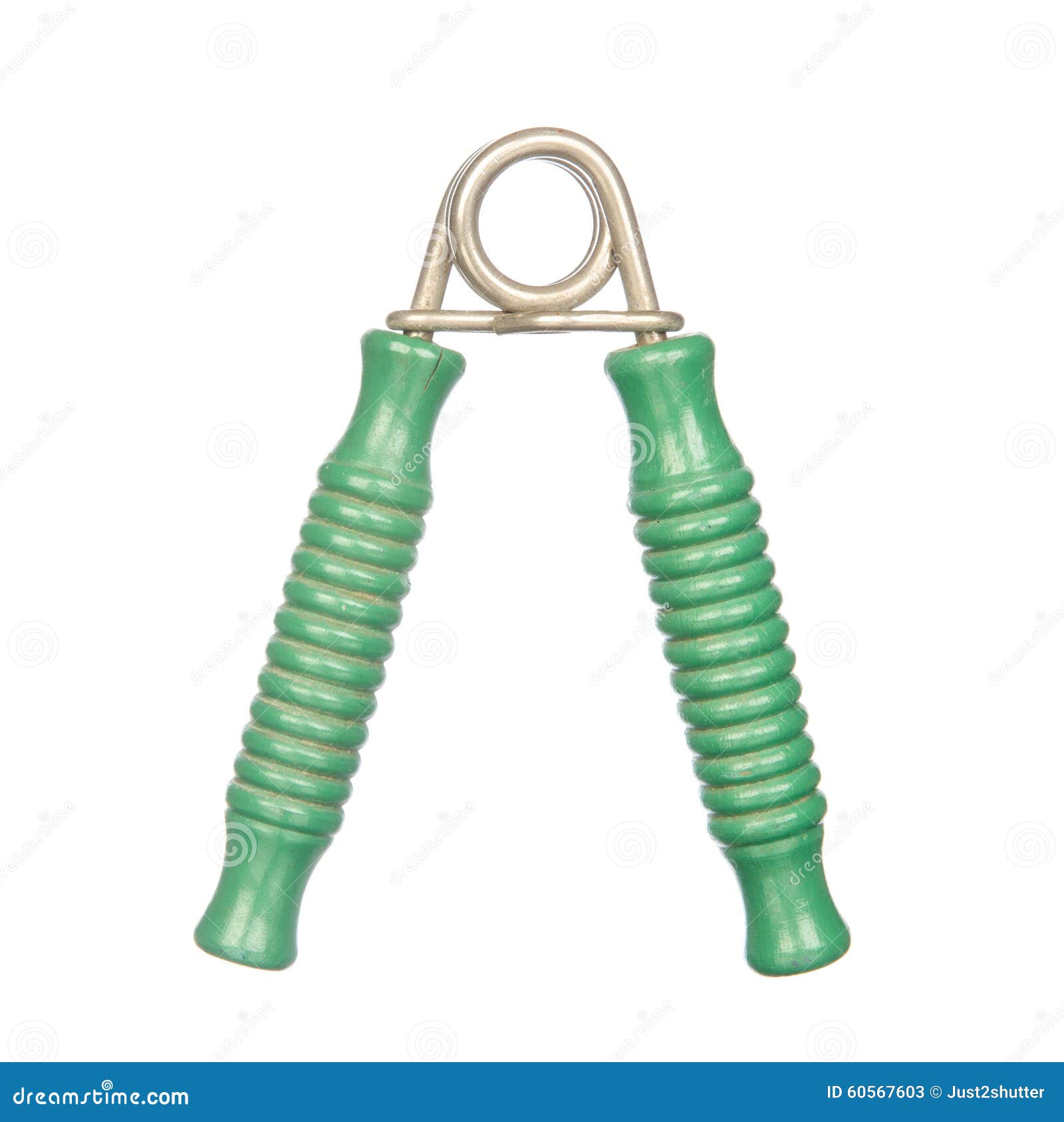 Hand Grip Equipment for Exercise Isolated on White Stock Image - Image ...