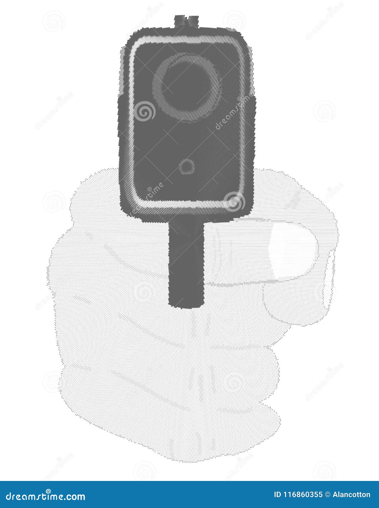 Gun Pointing At You Drawing