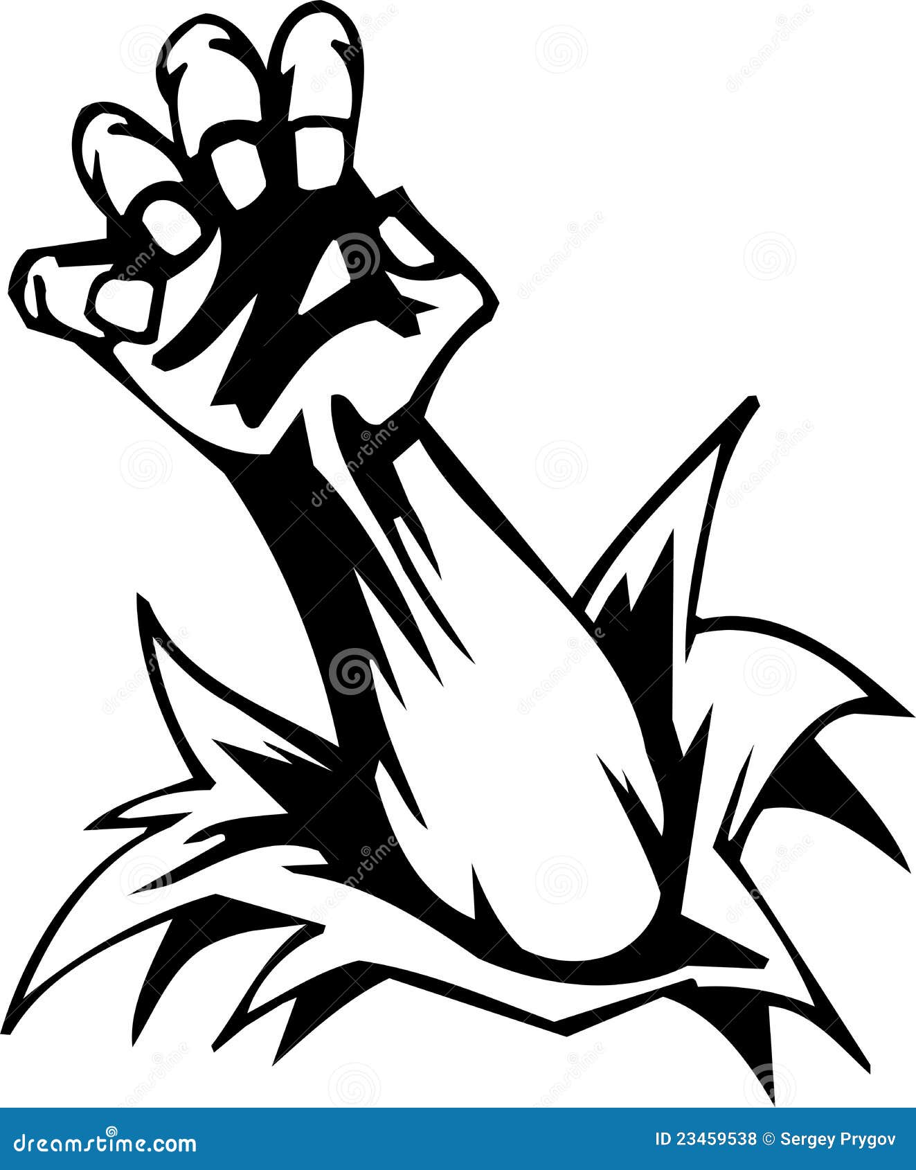 Hand - Halloween Set - Vector Illustration Stock Vector - Illustration ...