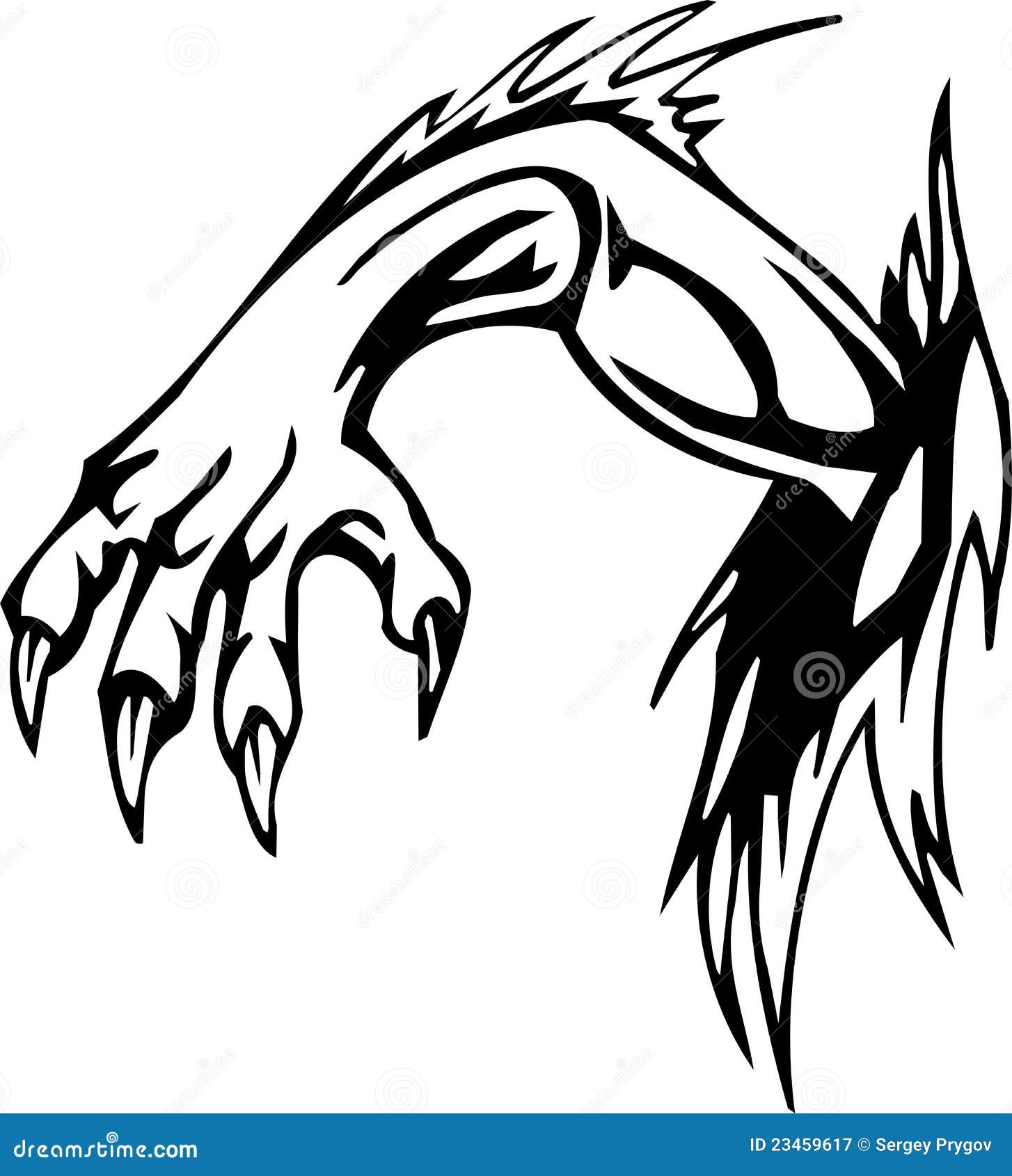 Hand - Halloween Set - Vector Illustration Stock Vector - Illustration ...