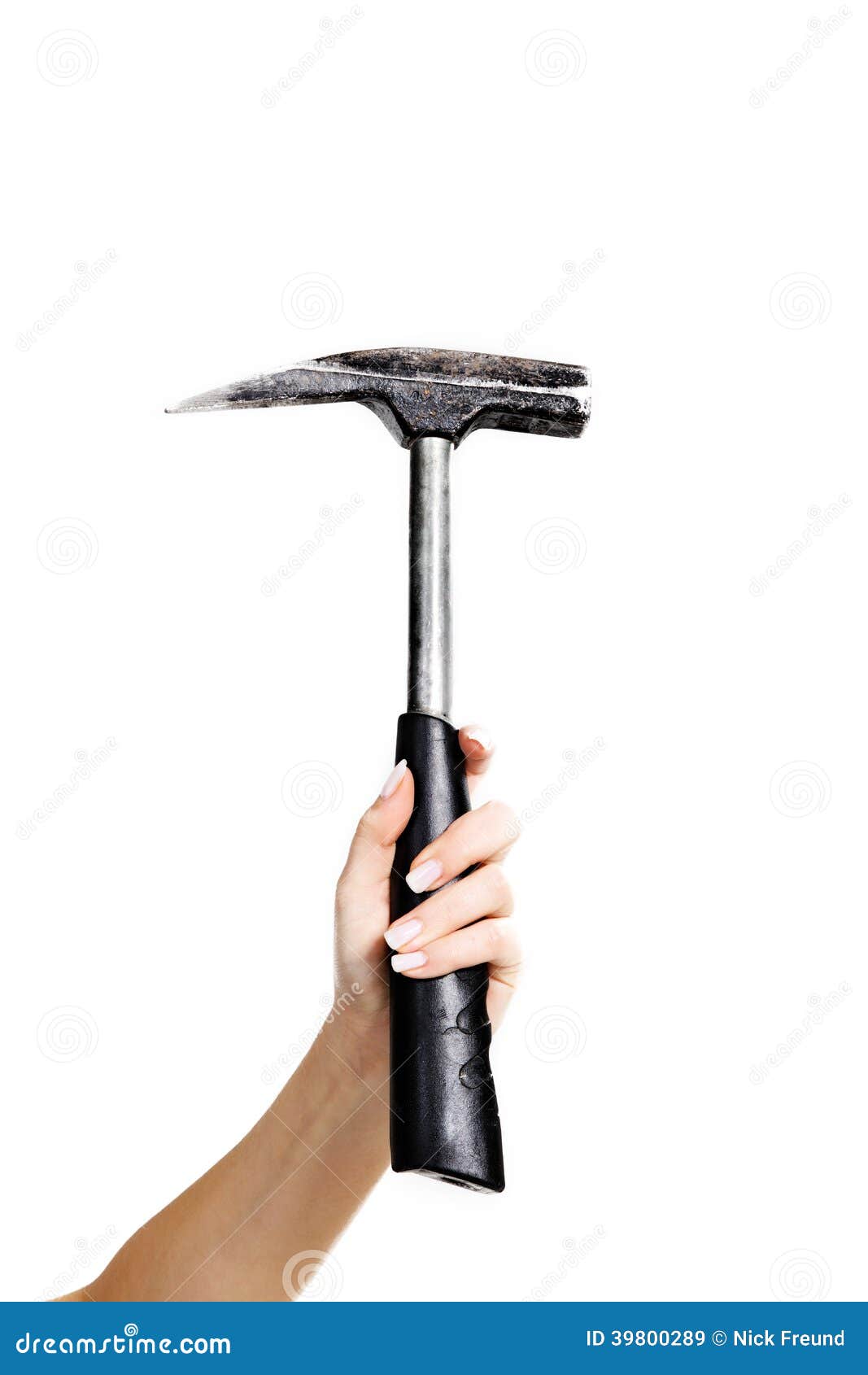 Hand with hammer stock image. Image of help, hardware - 39800289