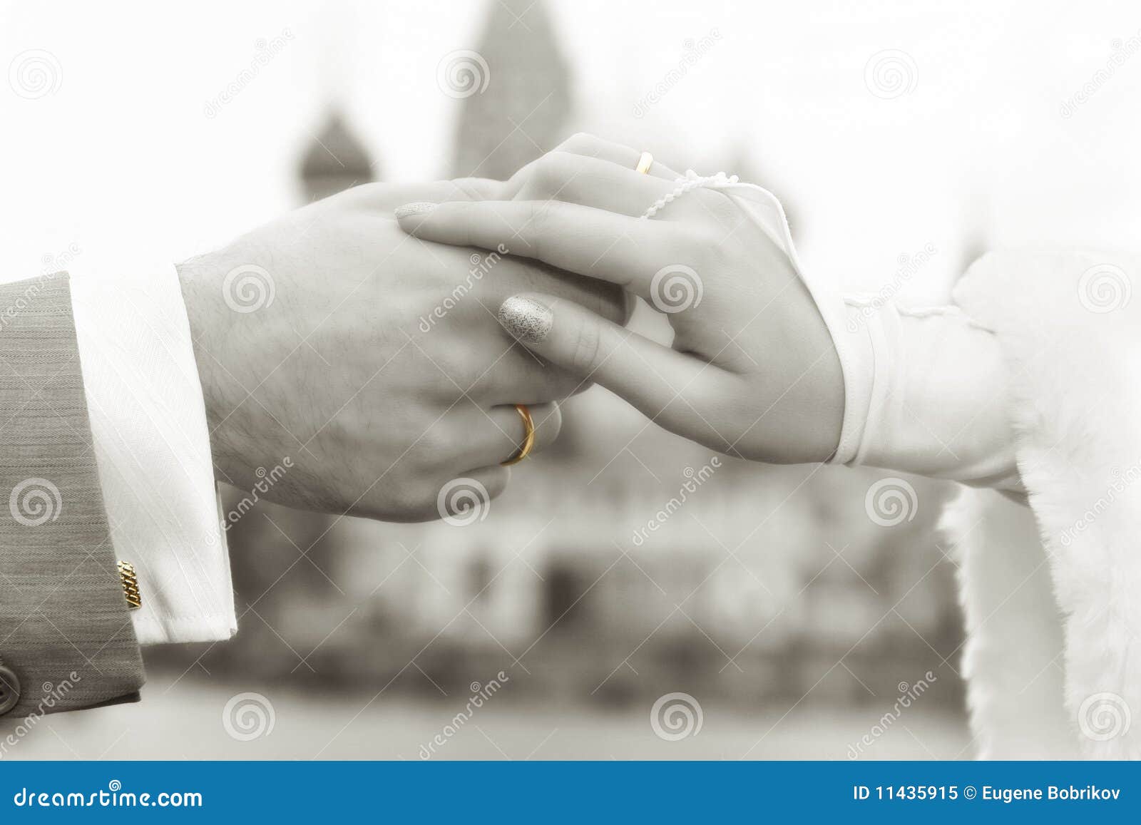 Hand by hand stock image. Image of ring, tenderness, groom - 11435915