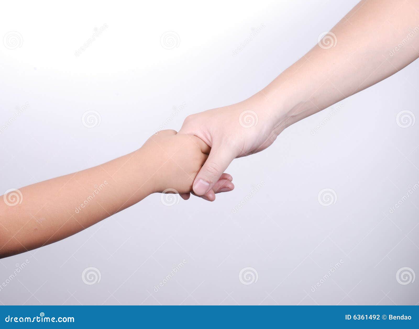 Hand in hand stock photo. Image of pact, symbolic, isolated - 6361492