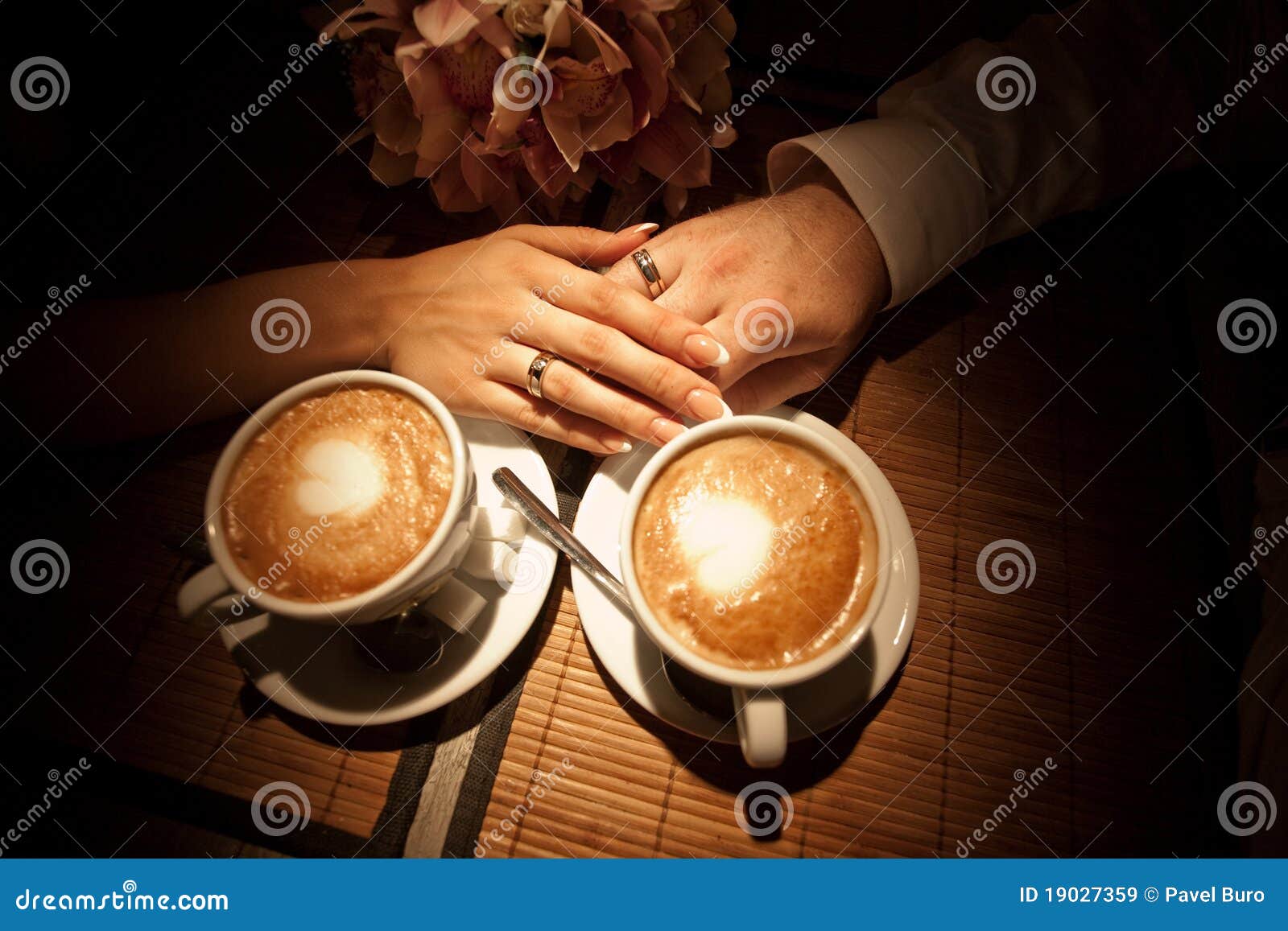 Hand By Hand, Together Forever Stock Image - Image of couple, rings ...