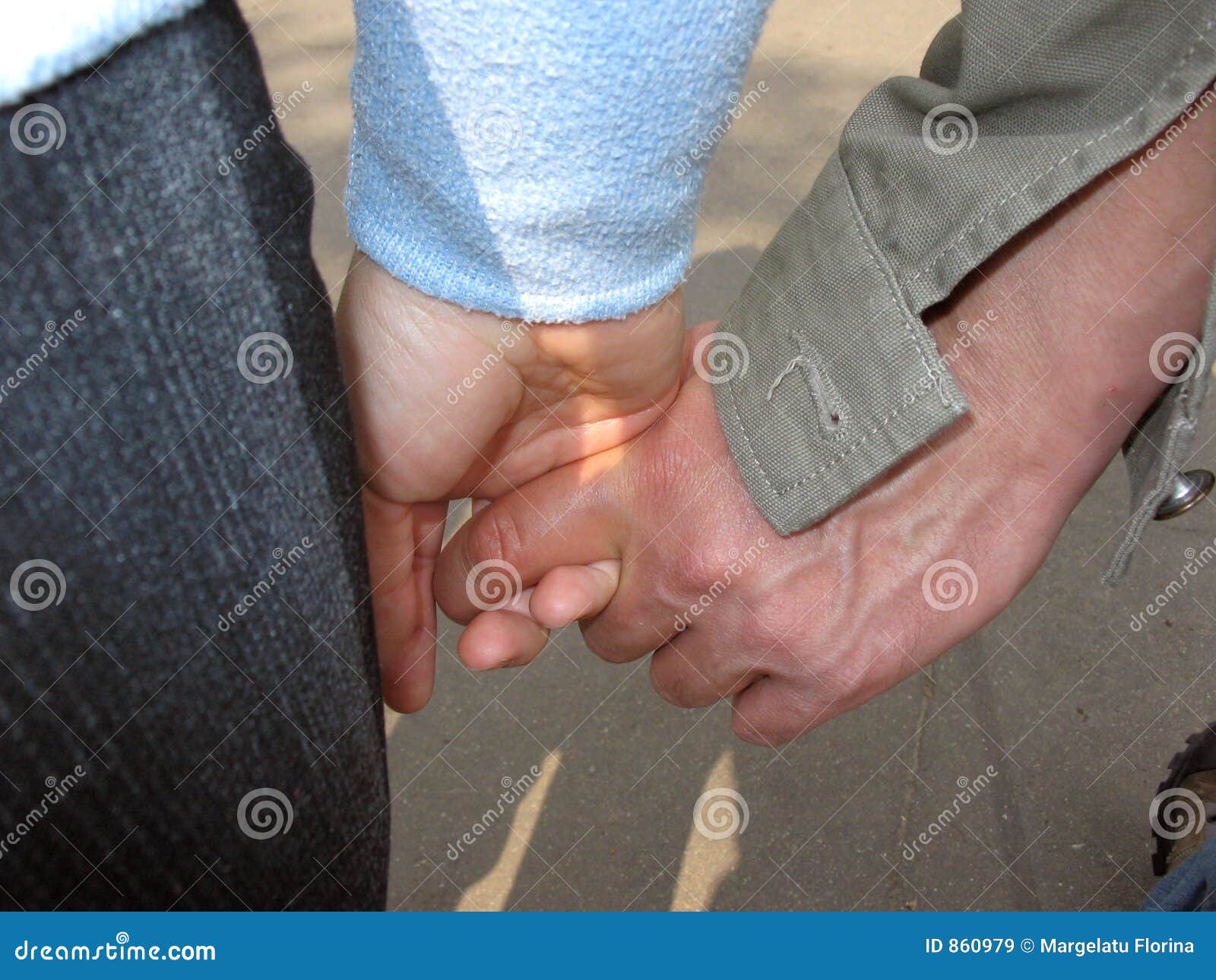Hand in hand walk stock image. Image of together, attachment - 860979