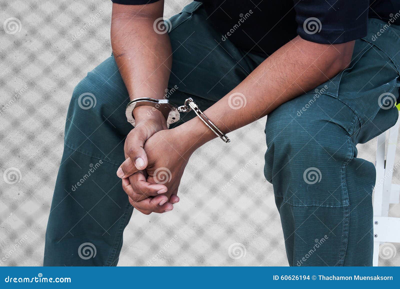 Hand in the handcuffed stock photo. Image of punishment - 60626194