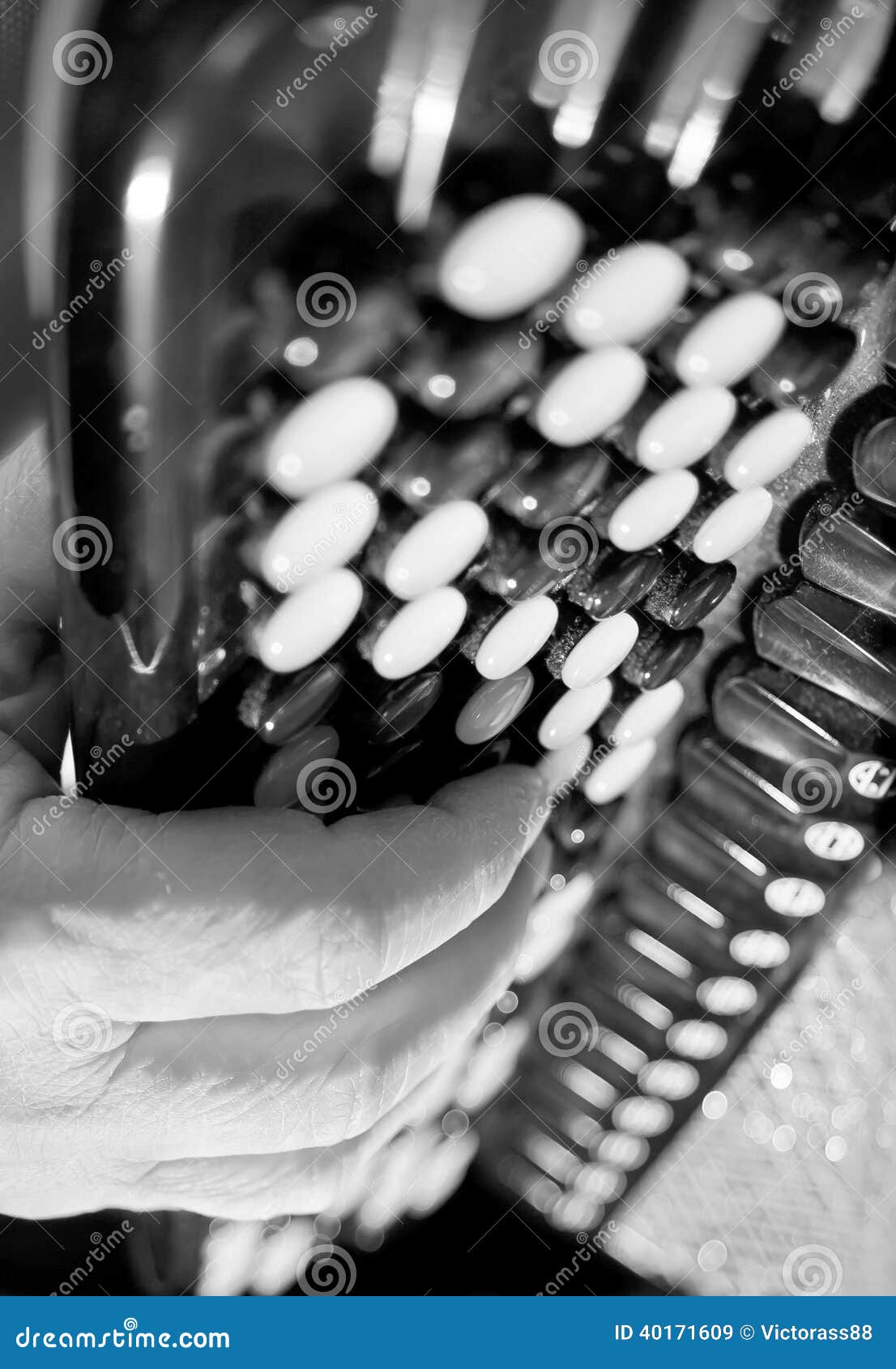 Hand on harmonica stock image. Image of instrument, player - 40171609