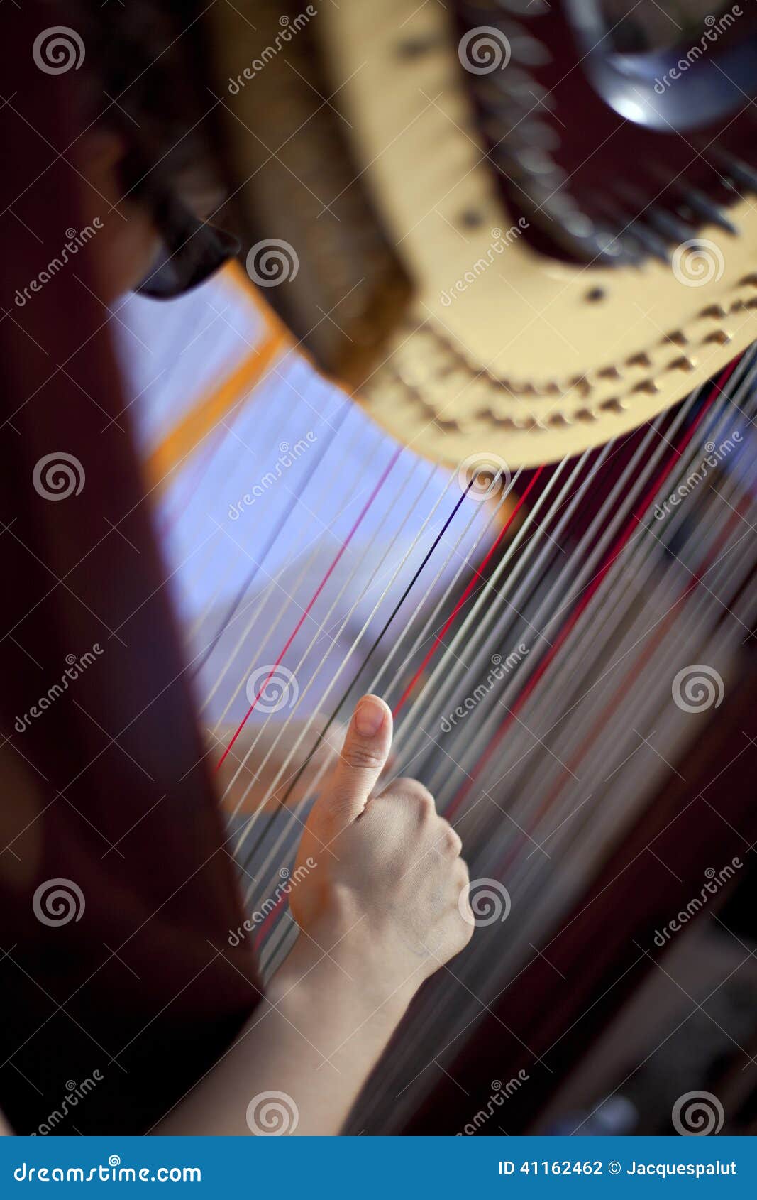 Hand and harp stock photo. Image of concerto, skin, inch - 41162462