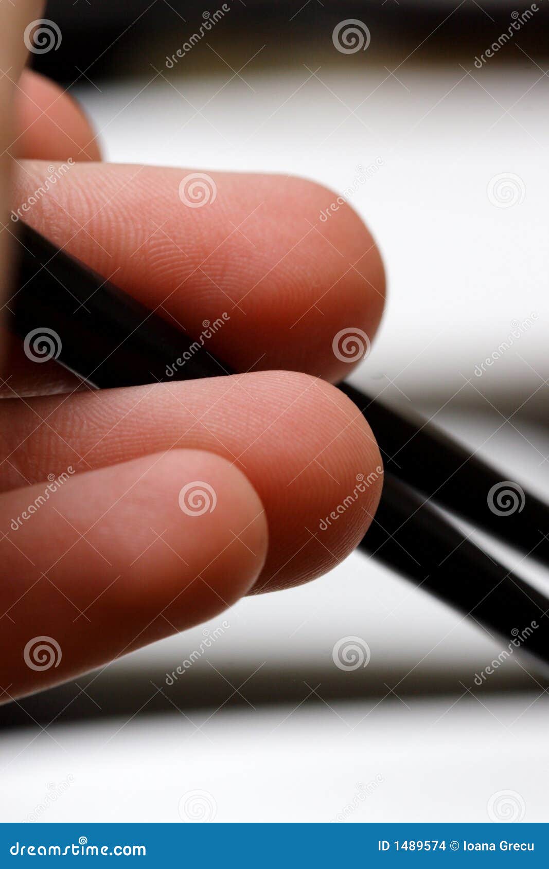 Hand with hashi stock photo. Image of tray, china, life - 1489574