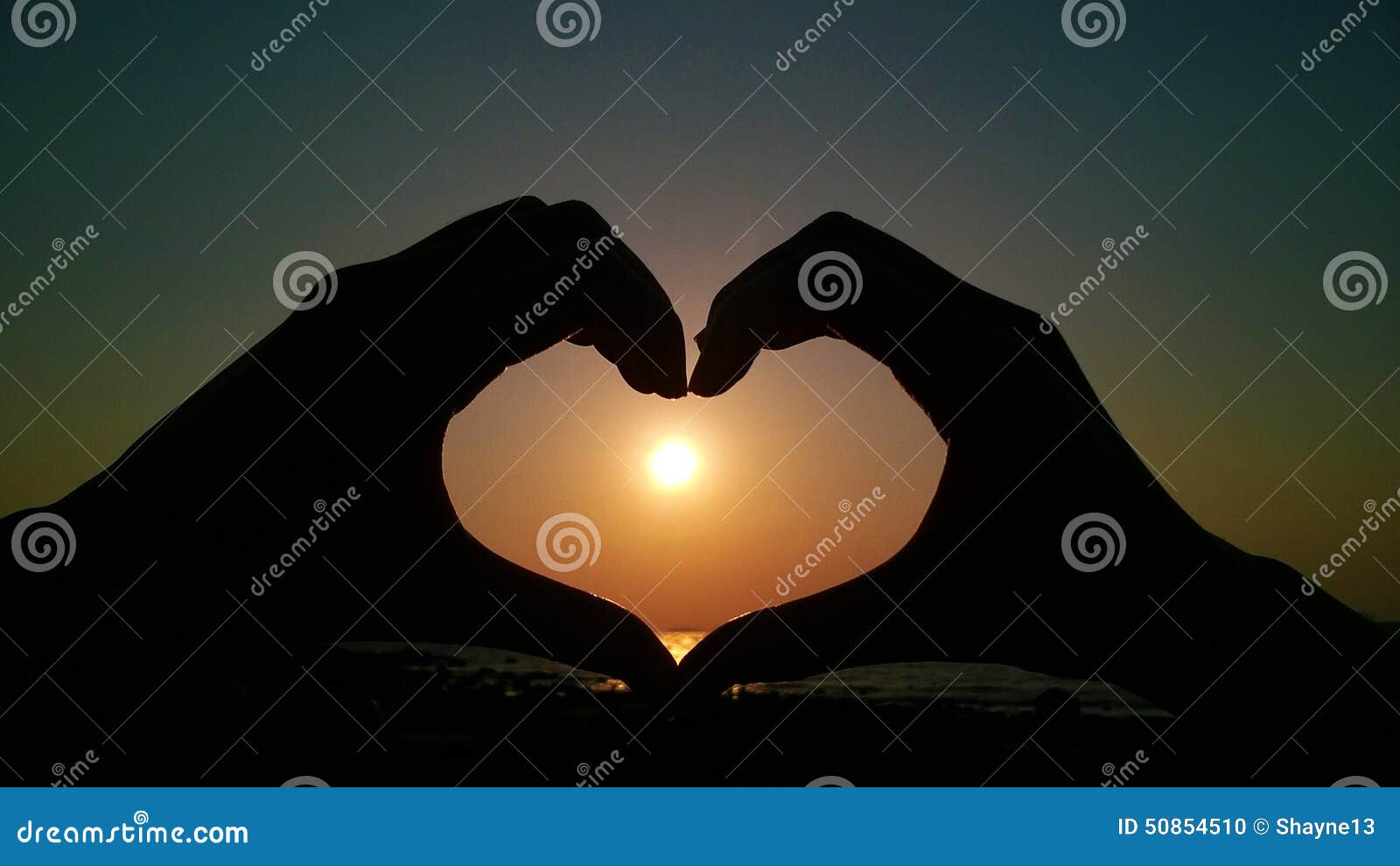 Hand heart sunset stock photo. Image of sunset, relax - 50854510