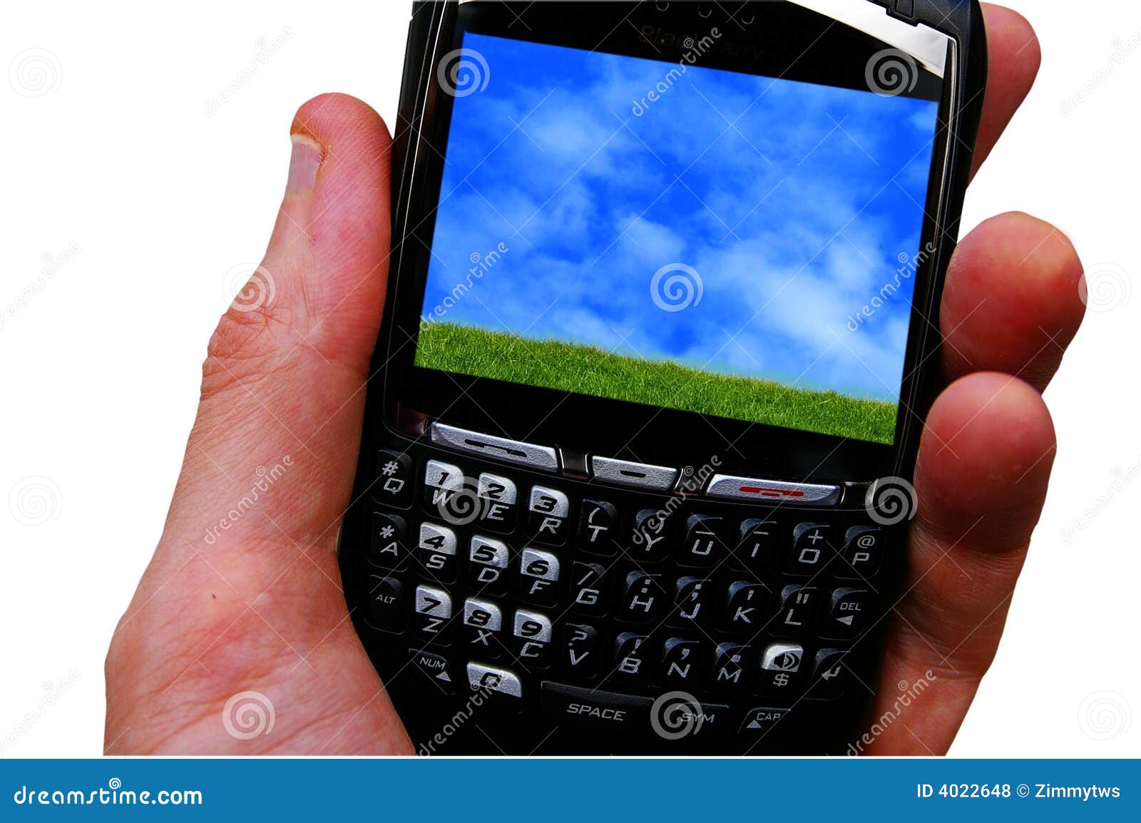 Hand held stock photo. Image of cyber, device, cellphone - 4022648