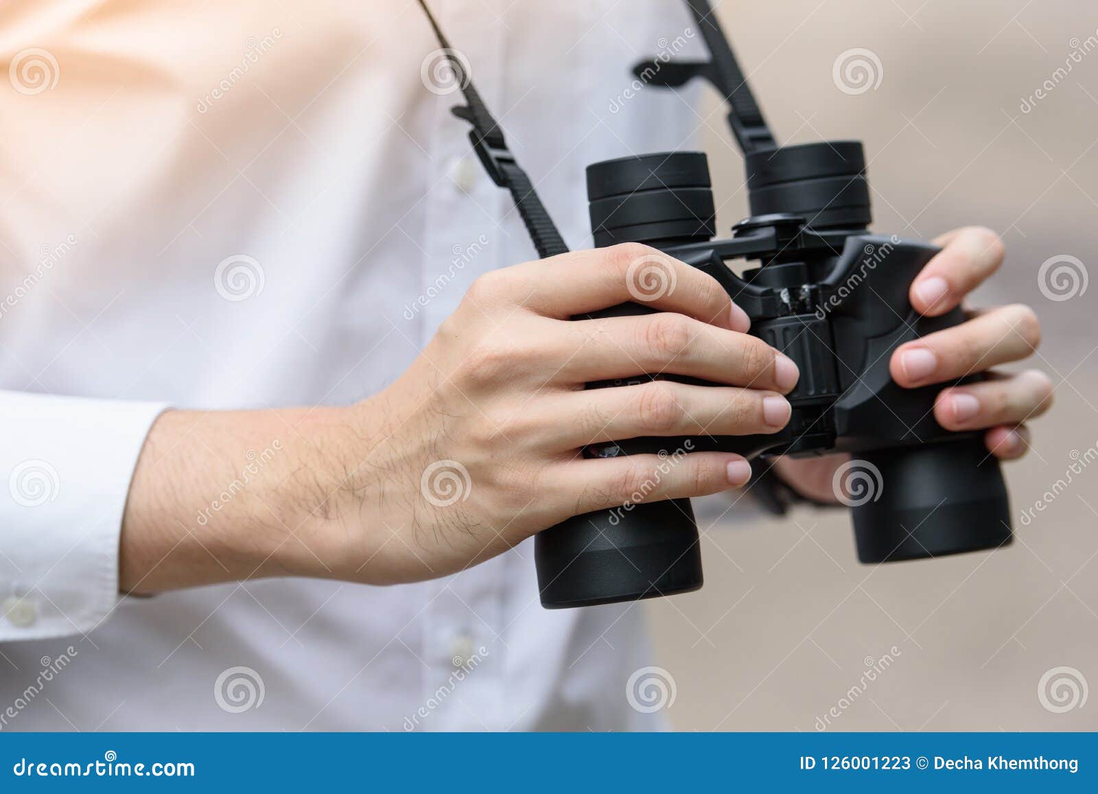 Hand held binoculars stock image. Image of lifestyle - 126001223