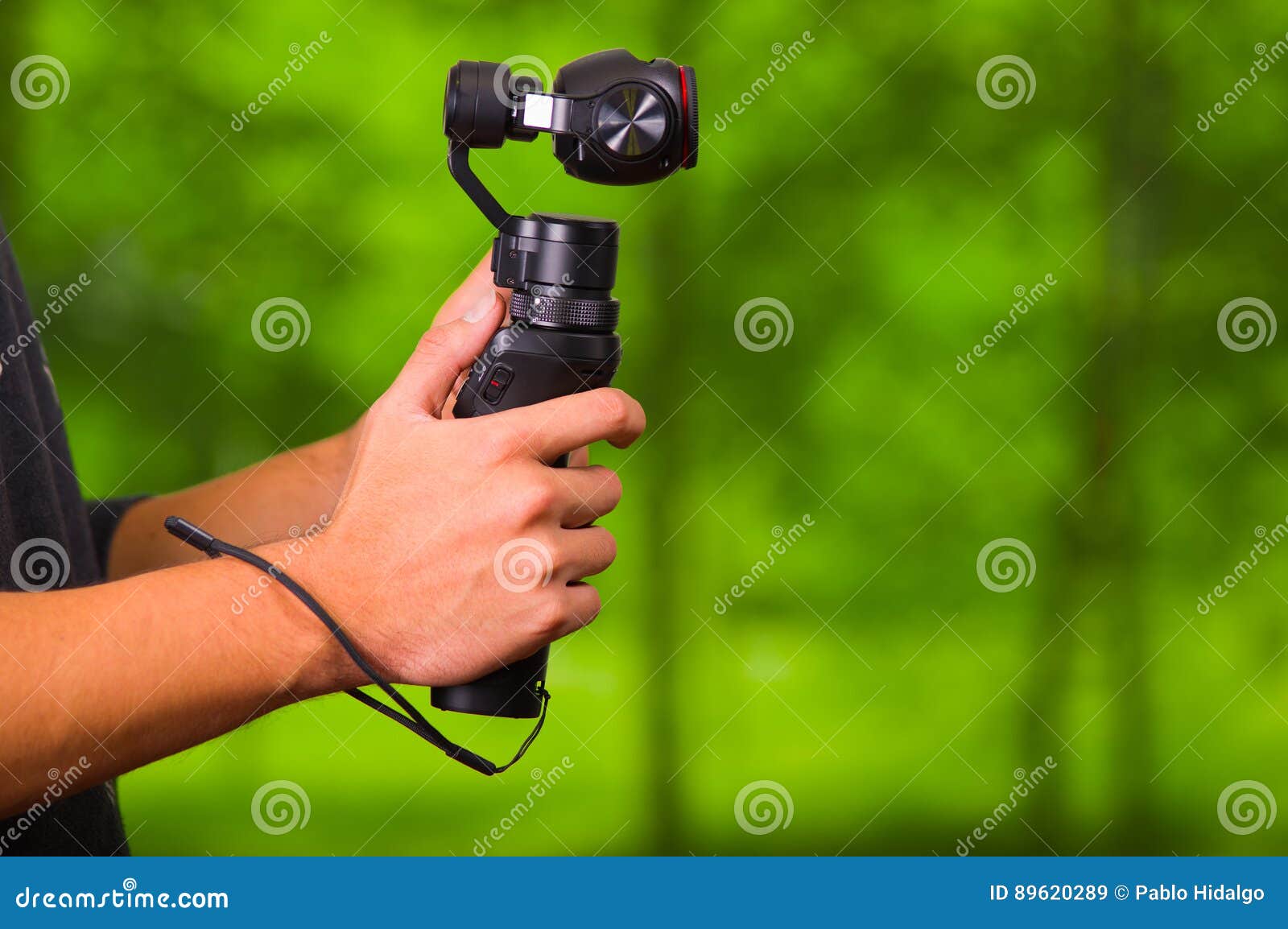 Hand Held Camera Stabilizer for Cell Phone Stock Image - Image of ...