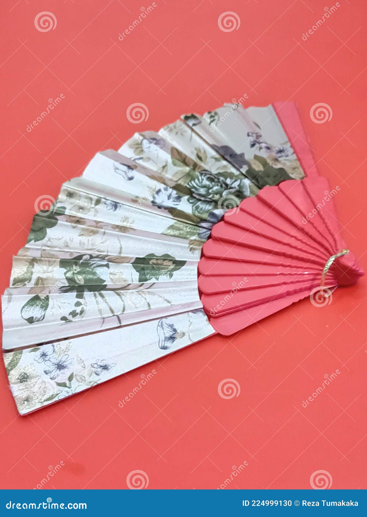 Hand Held Fan with Batik Pattern Stock Photo - Image of hand, pattern ...