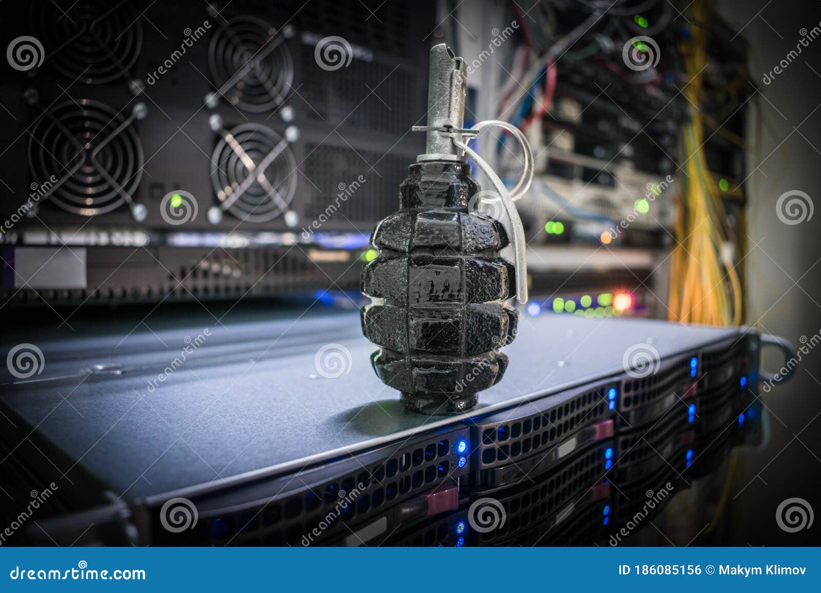 A Hand-held Fragmentation Grenade is Located on a Powerful Database ...