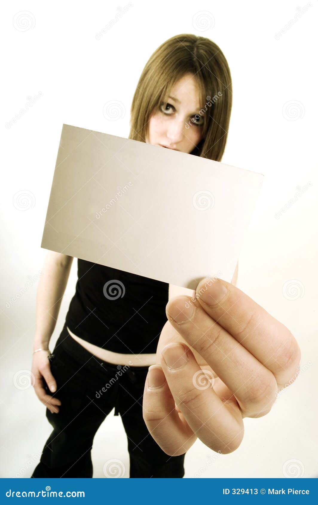 Hand held message stock image. Image of holding, abstract - 329413