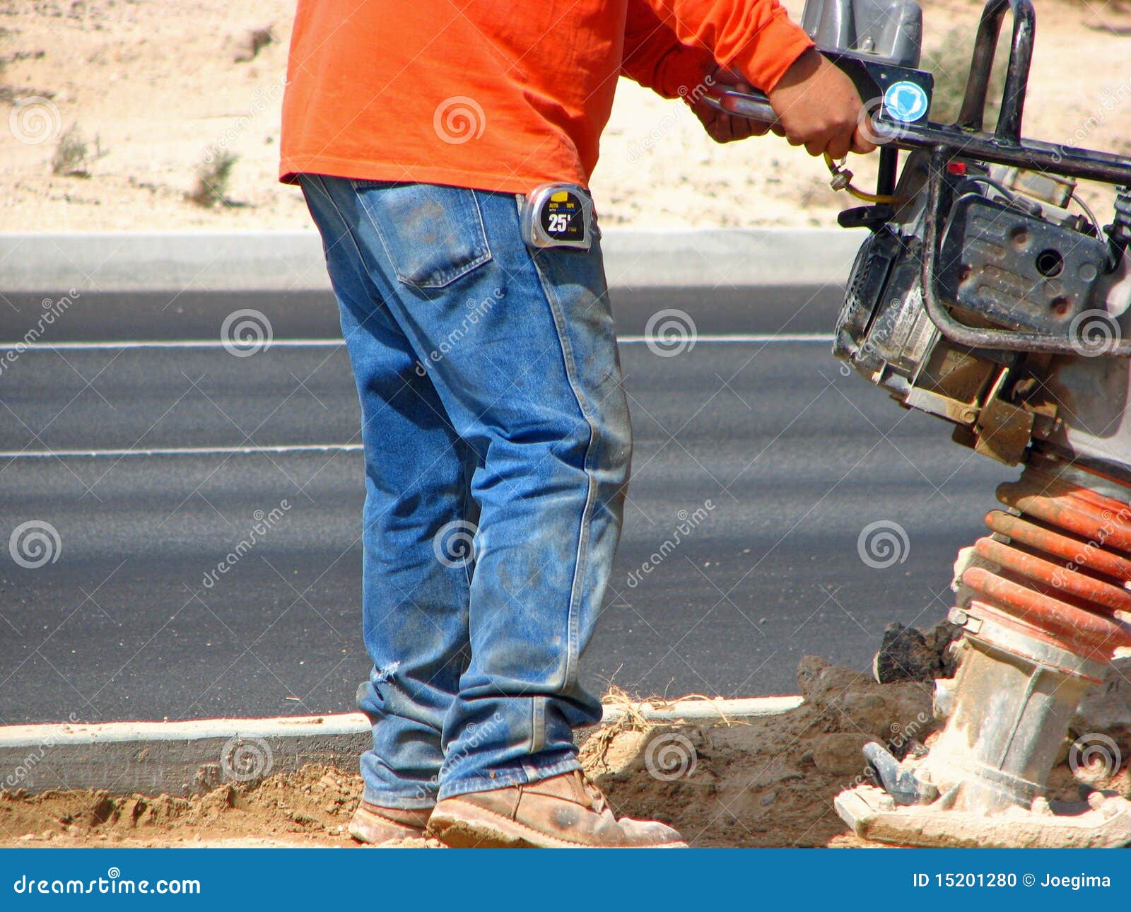 Hand held power compactor stock photo. Image of dirt - 15201280
