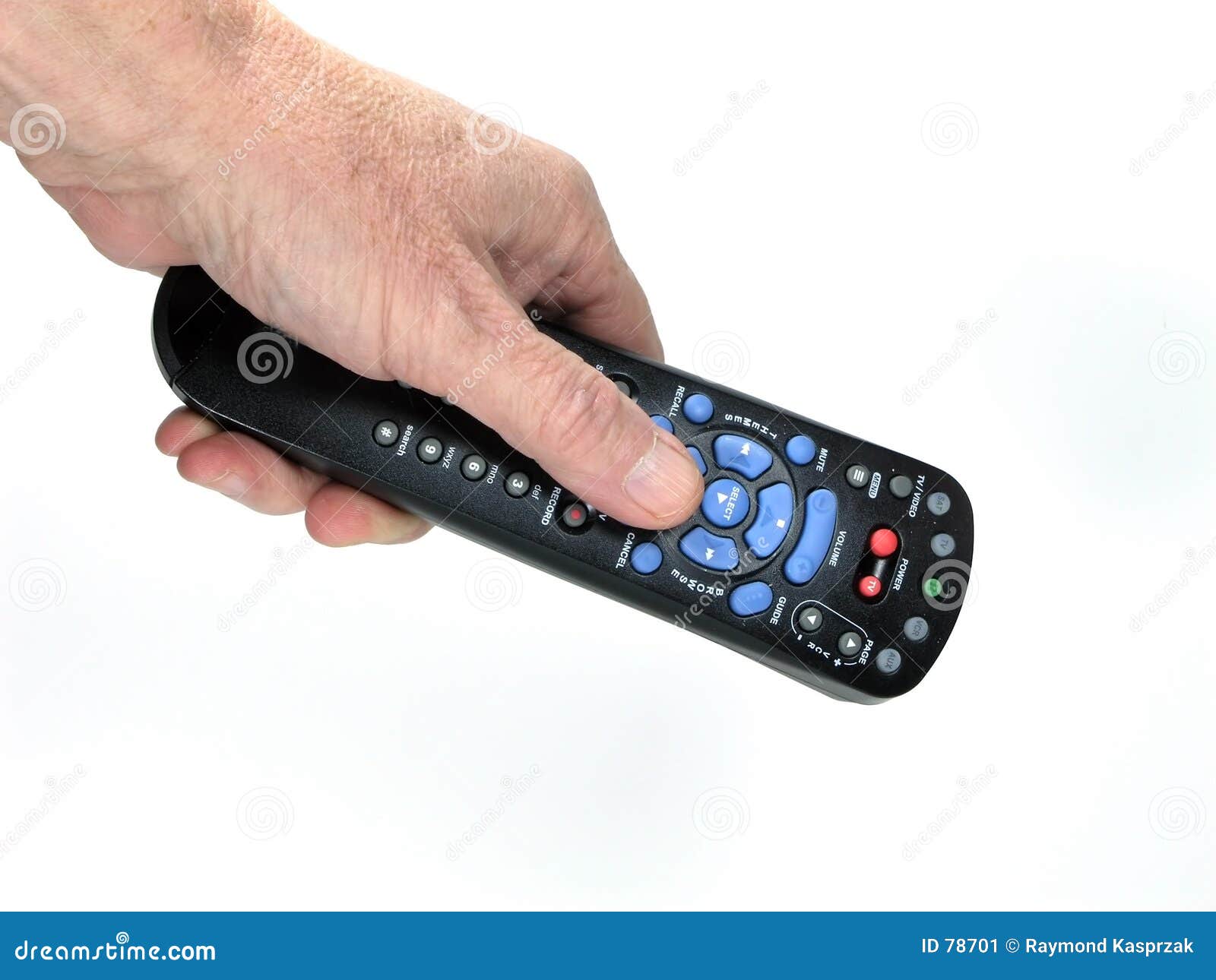 Hand Held Remote stock image. Image of satellite, white - 78701