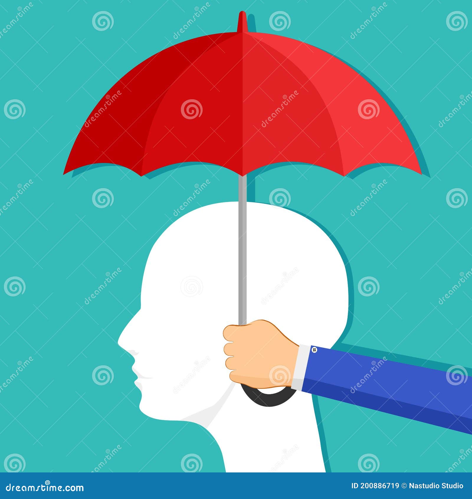 Protecting People Icon Vector Set. Charity Illustration Sign Collection ...